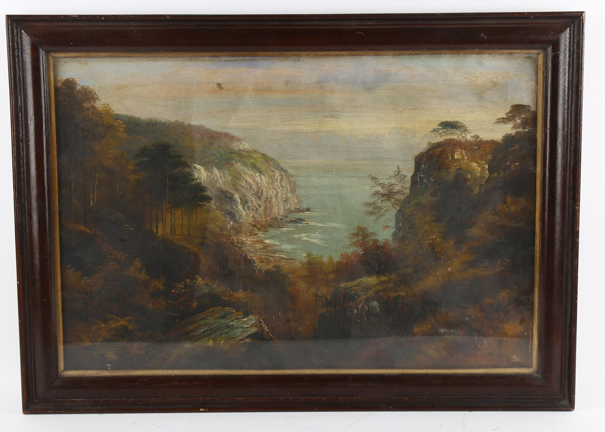 George Willis-Pryce | view towards a cove | MutualArt