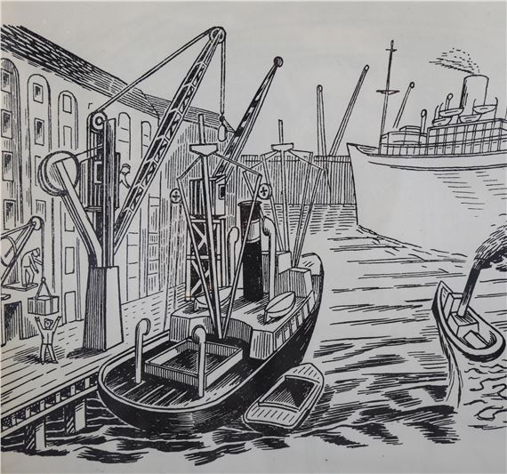 Edward Bawden | lithograph from Alphabet And Image II 1946 (1946 ...