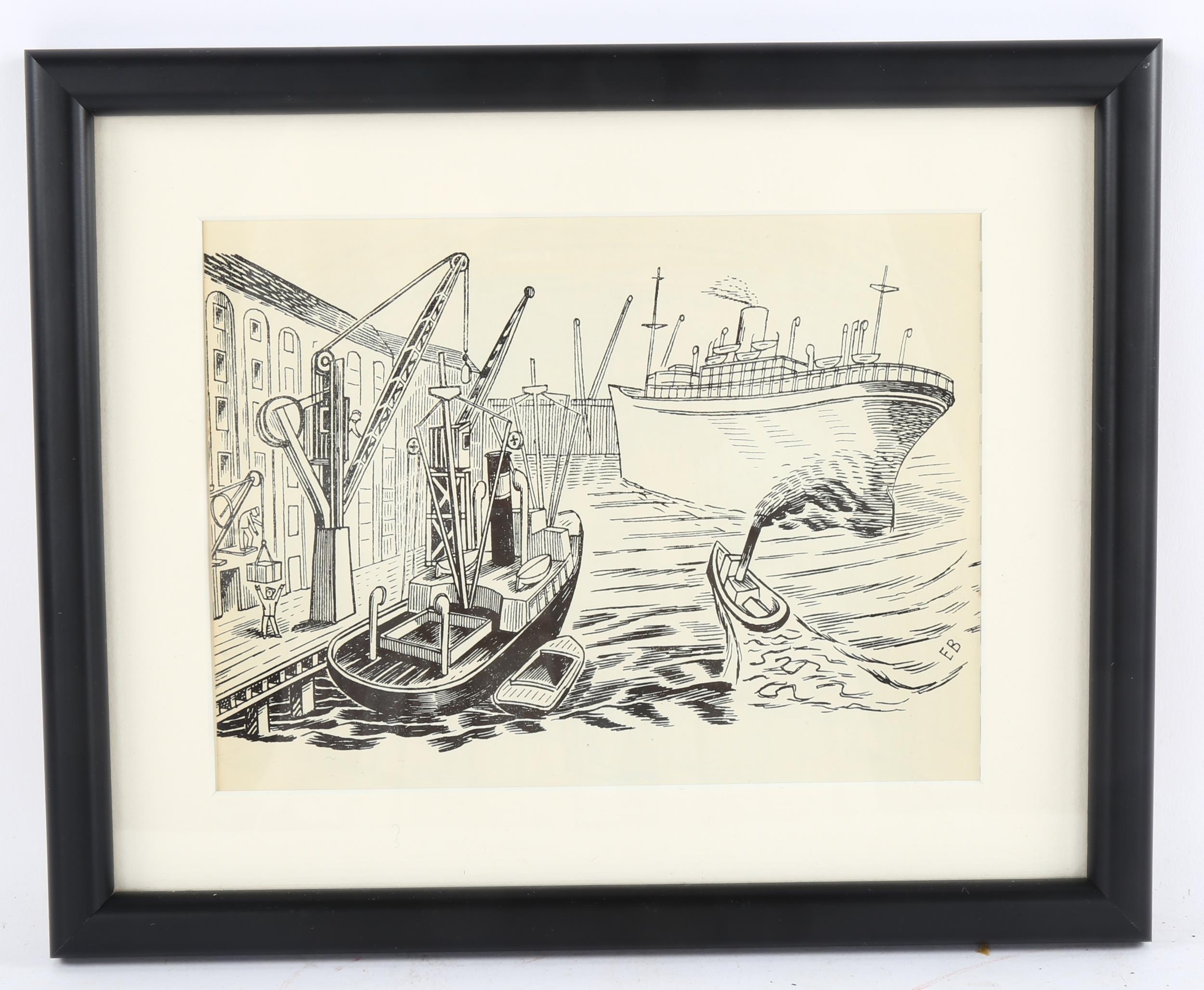 Edward Bawden | lithograph from Alphabet And Image II 1946 (1946 ...