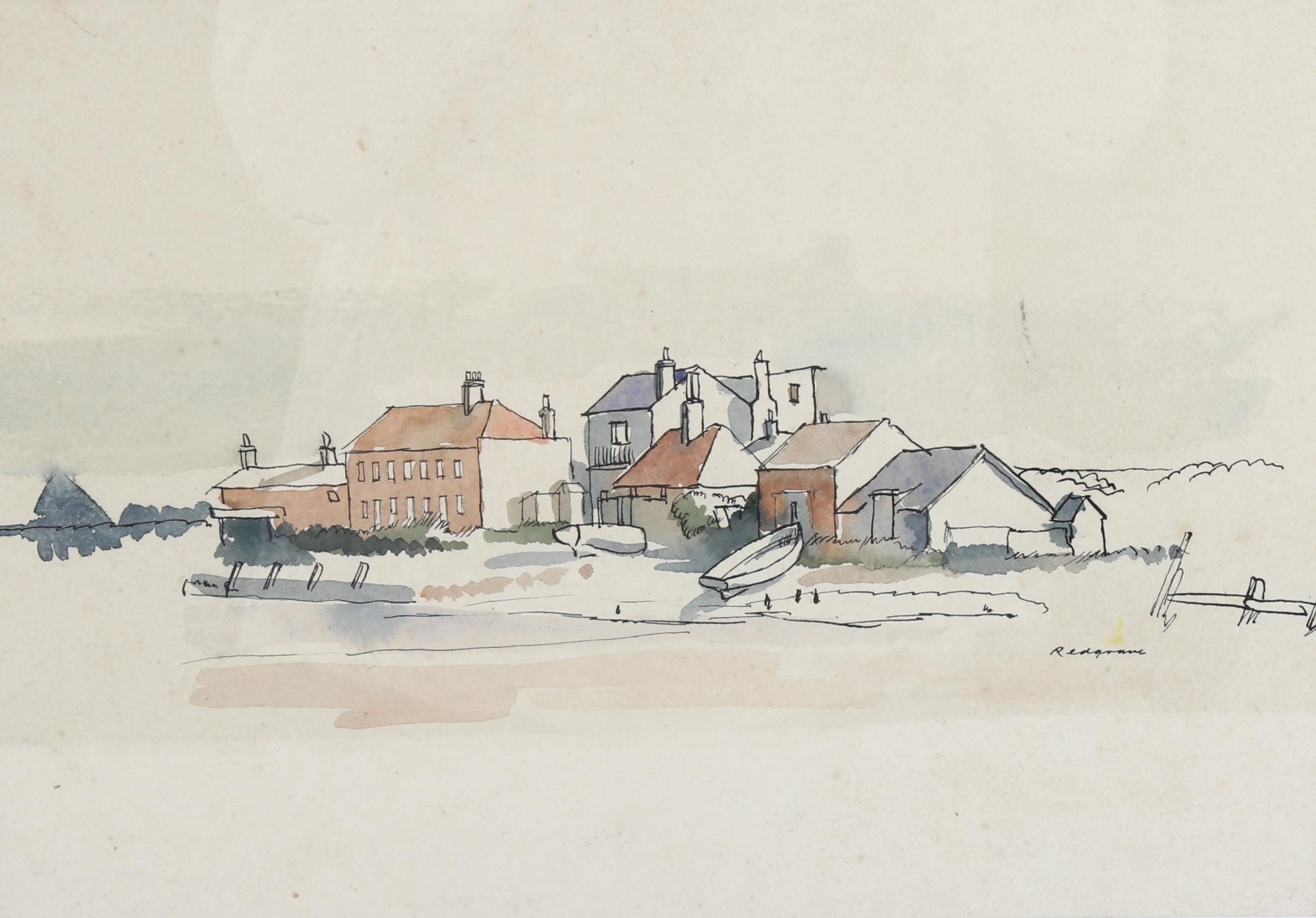 William Redgrave | Coastal Village | MutualArt