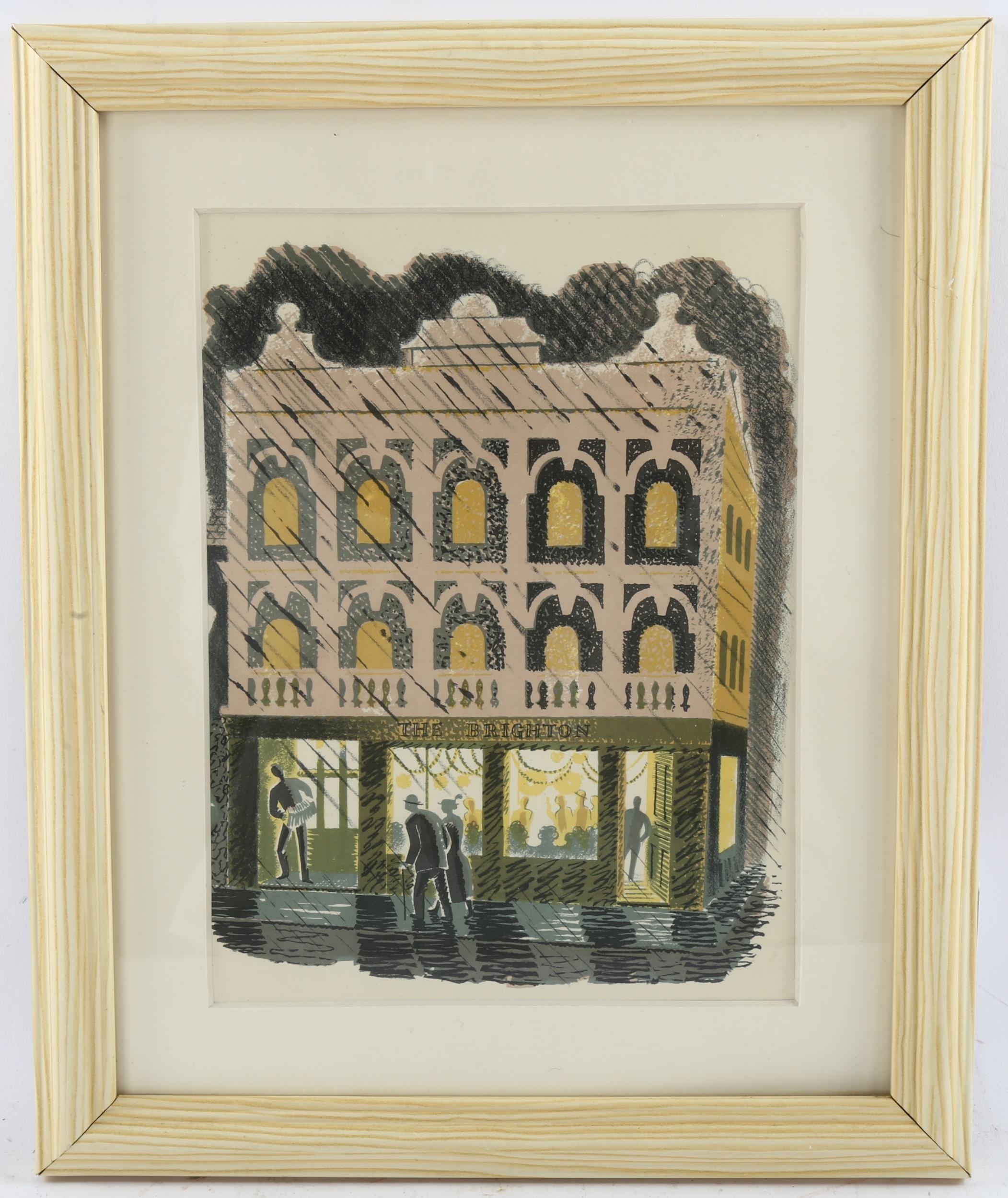 Eric Ravilious | Public House (1938) | MutualArt