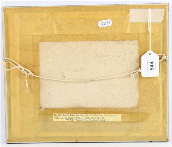 Ernest Prater | original ink/watercolour illustration | MutualArt