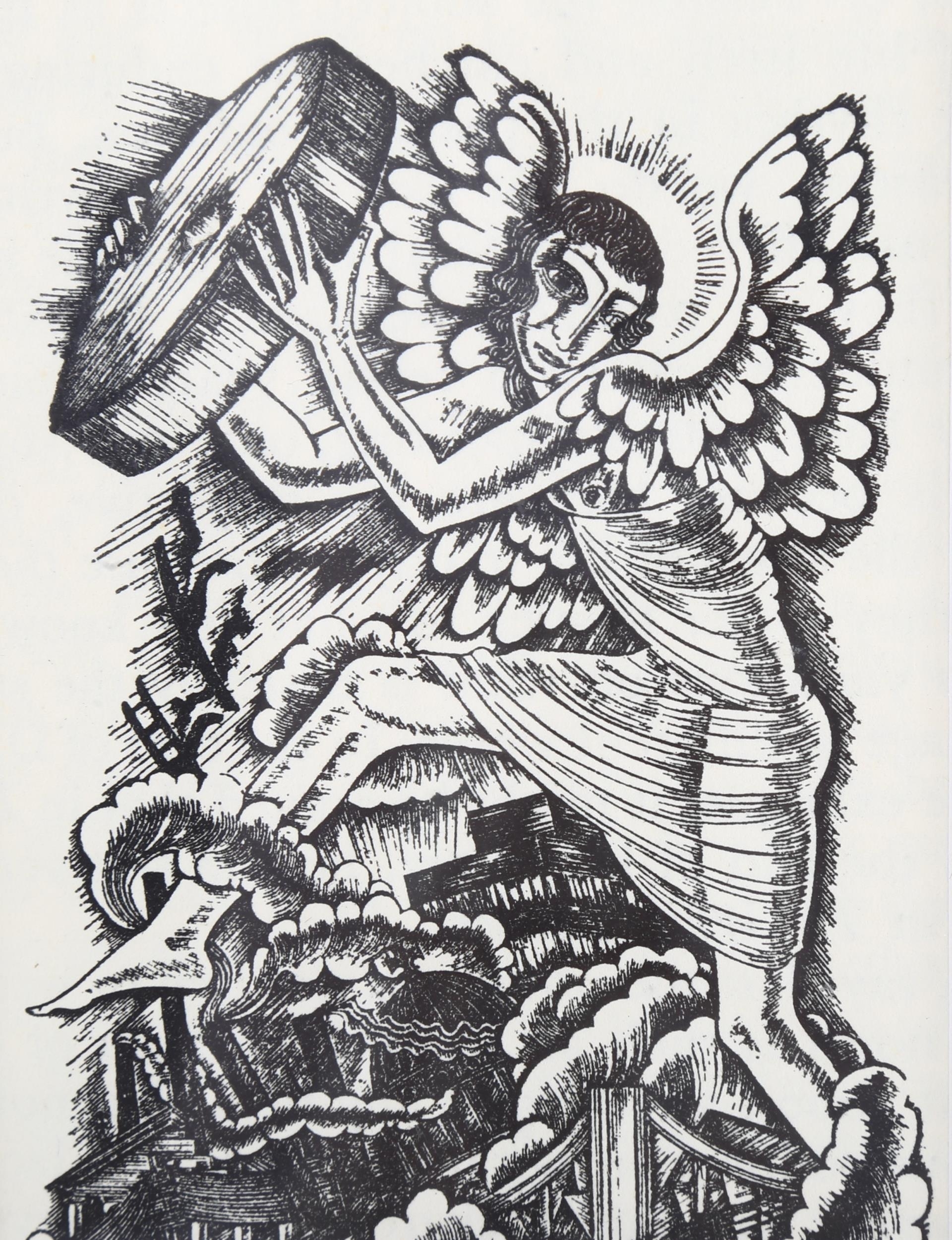Eric Gill | wood engraving (1936) | MutualArt