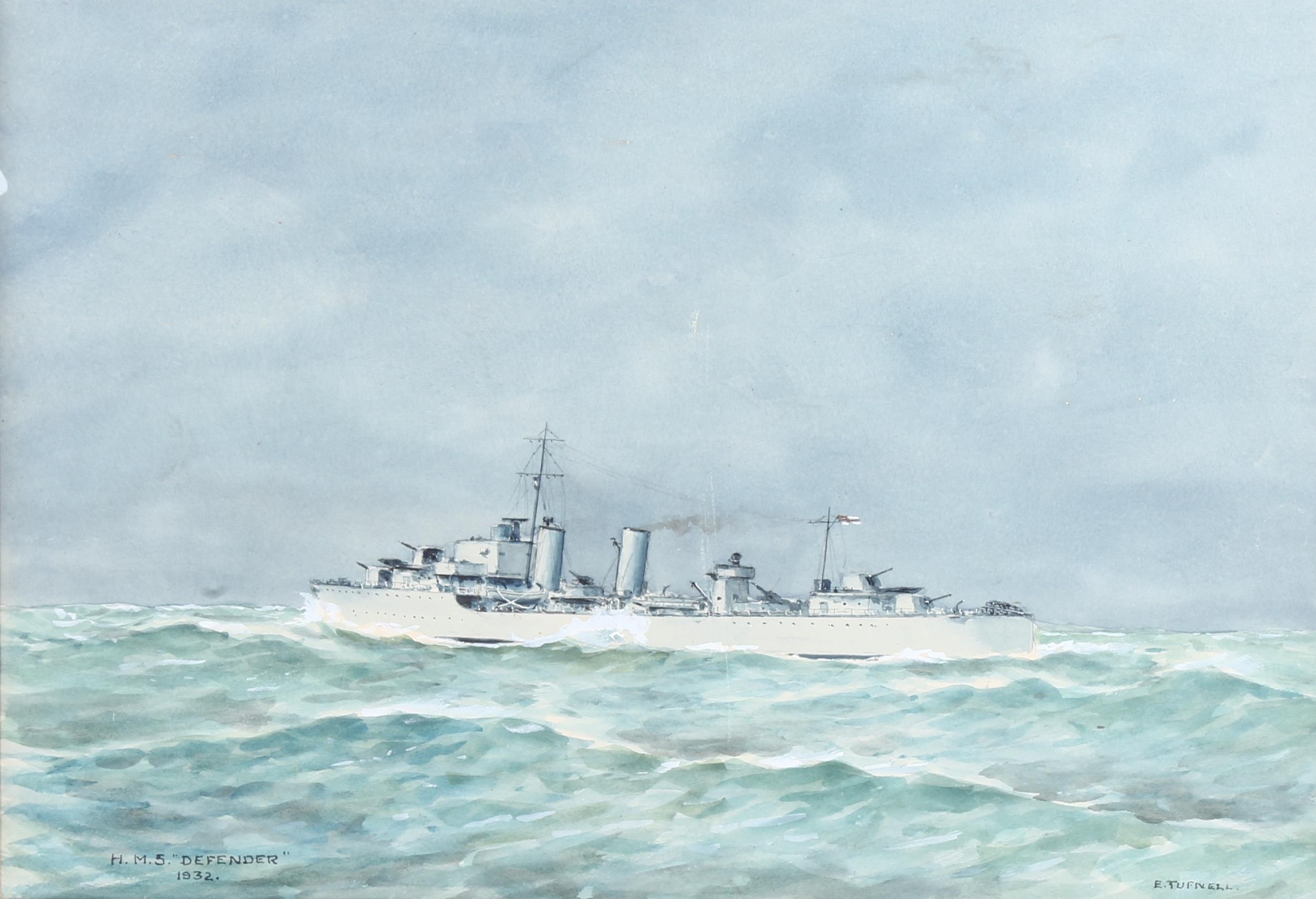 Eric Erskine Campbell Tufnell | HMS Defender 1932 (1932) | MutualArt