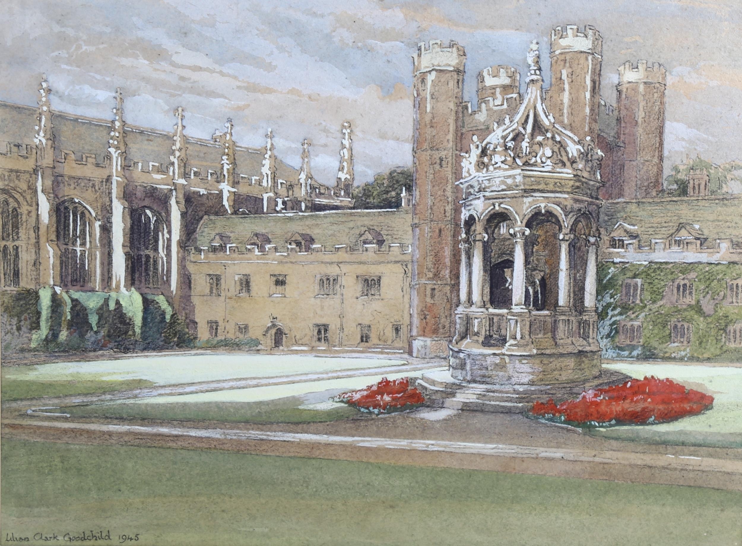 Lilian Clark Goodchild | pair of watercolours (1945) | MutualArt