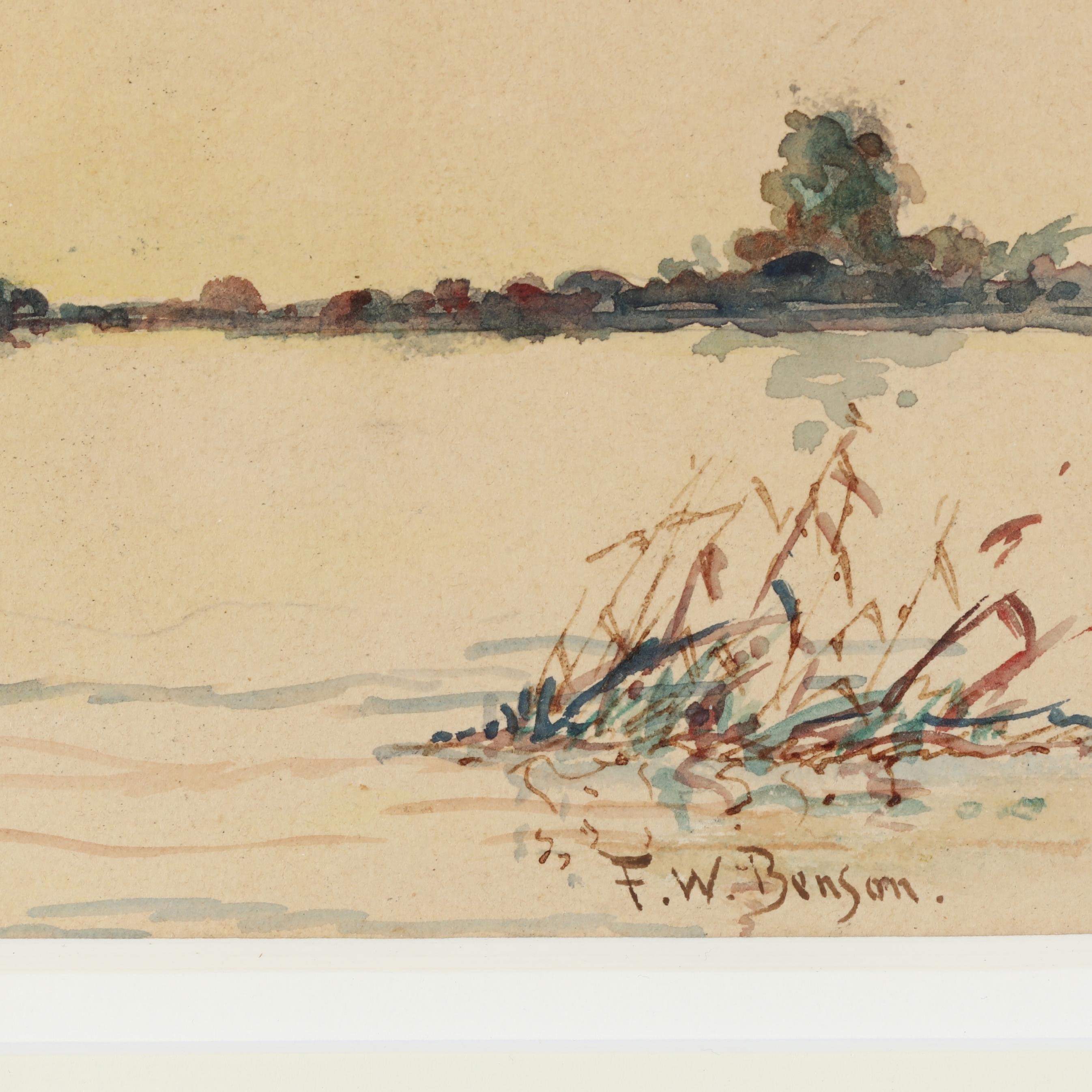 Frank Weston Benson | Incoming Scaup | MutualArt