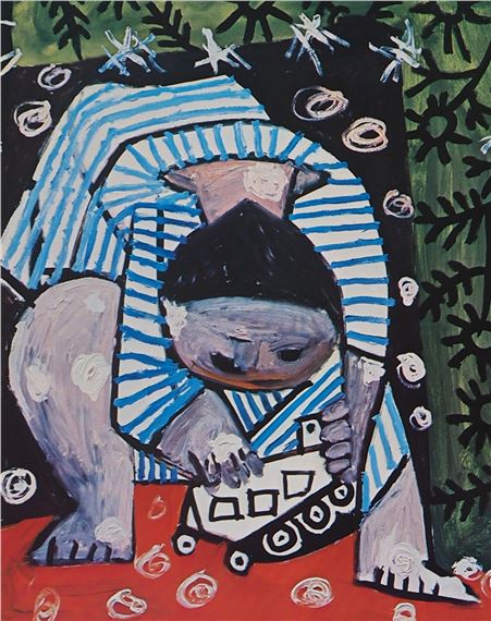 Pablo Picasso | Claude as a sailor (1981) | MutualArt