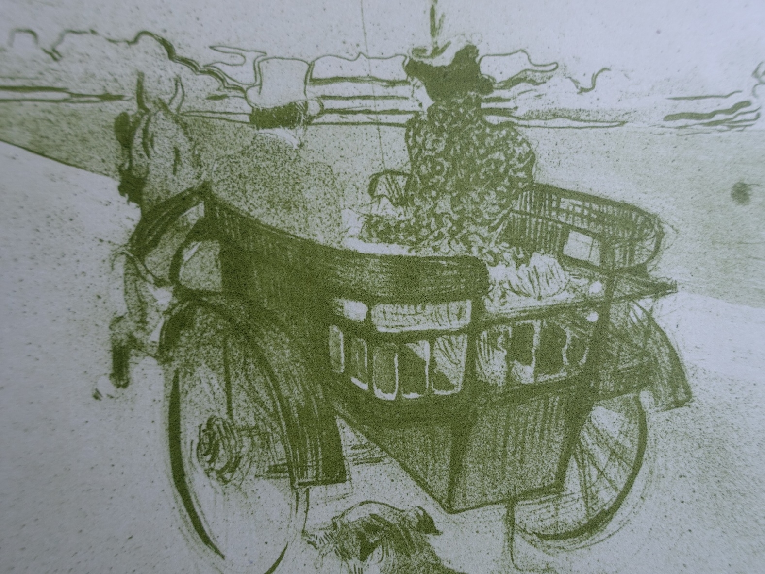 Henri de Toulouse-Lautrec | The amazon and the dog (1893) | MutualArt