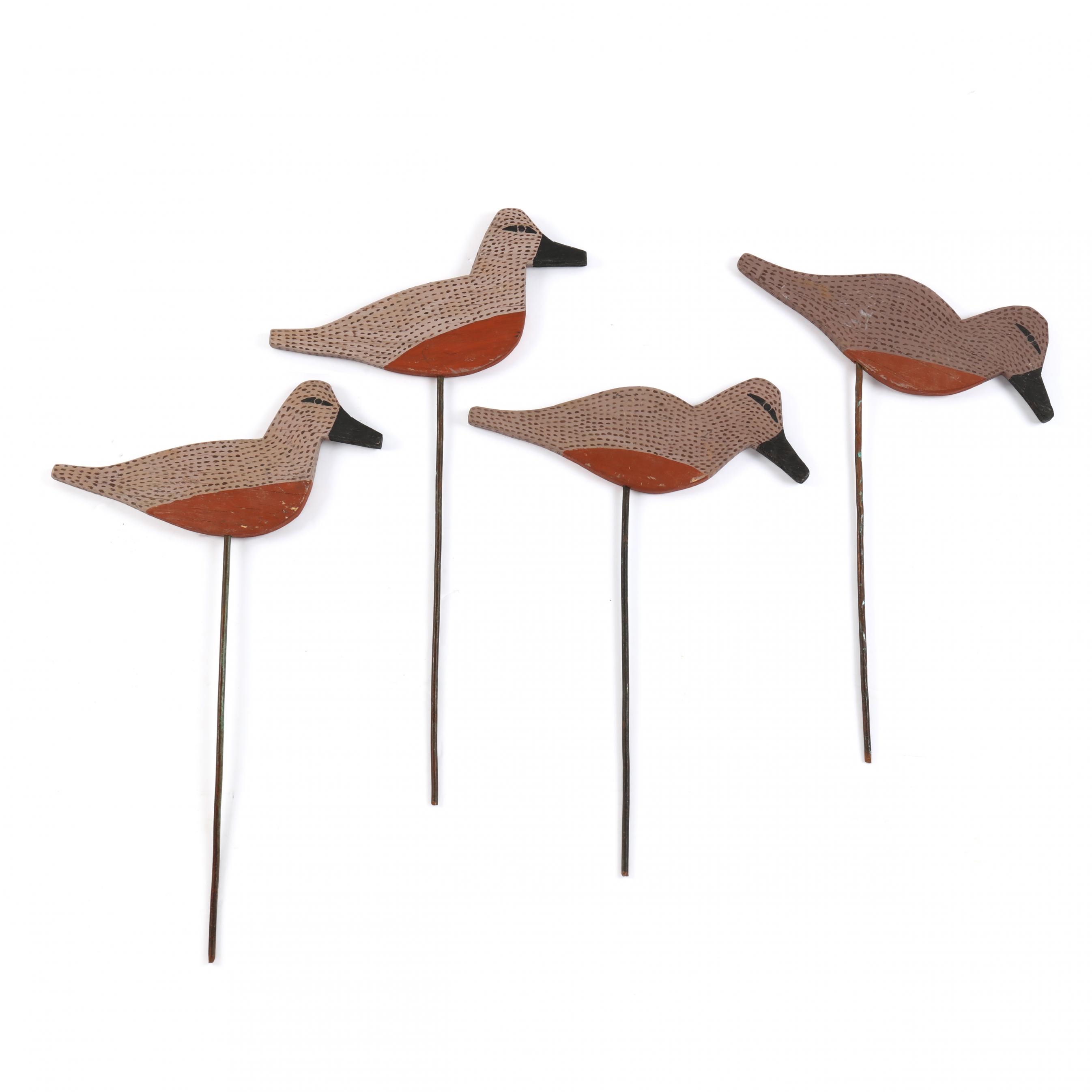 Roy Willis | Group of Four Beach Robin Silhouettes (Circa 1980) | MutualArt