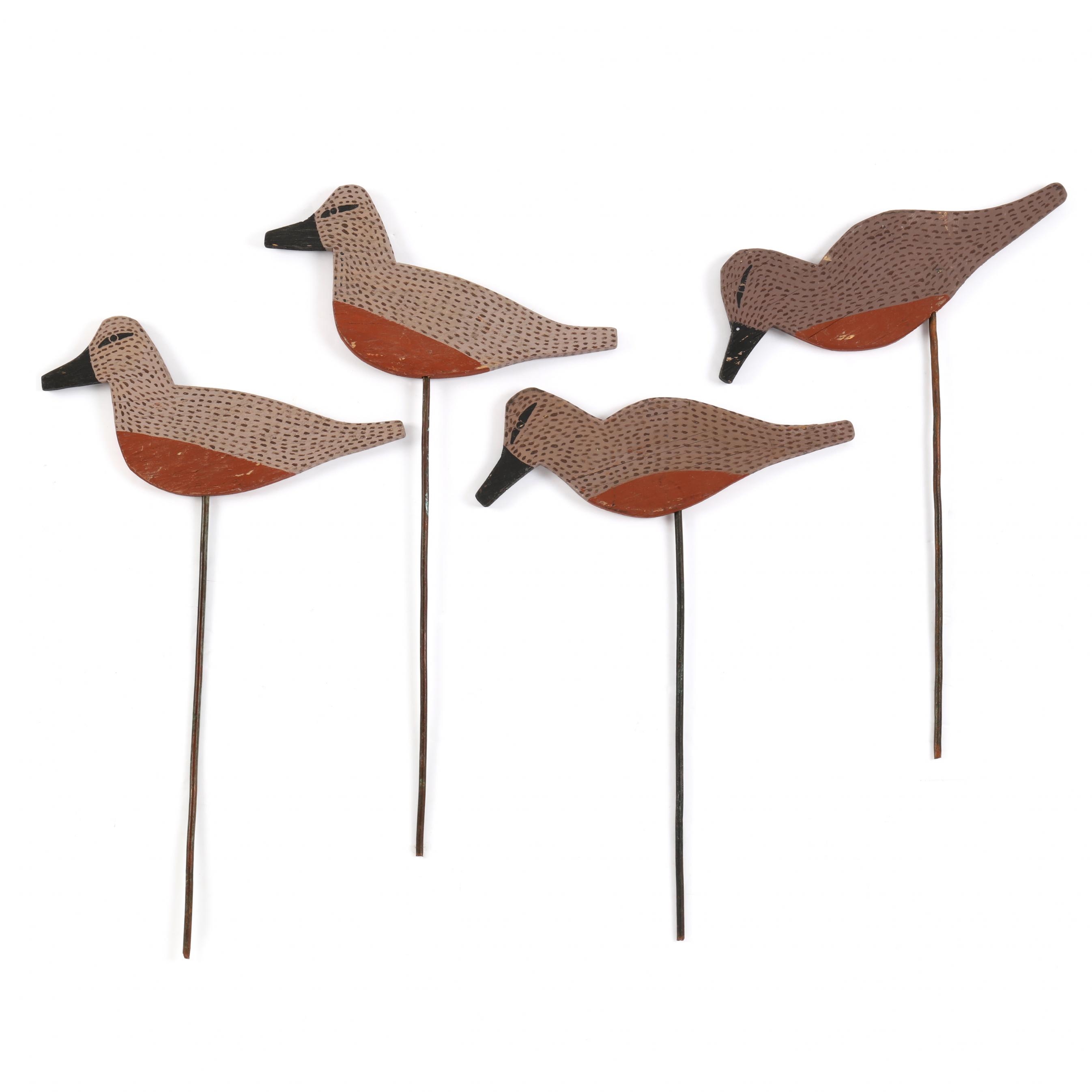 Roy Willis | Group of Four Beach Robin Silhouettes (Circa 1980) | MutualArt