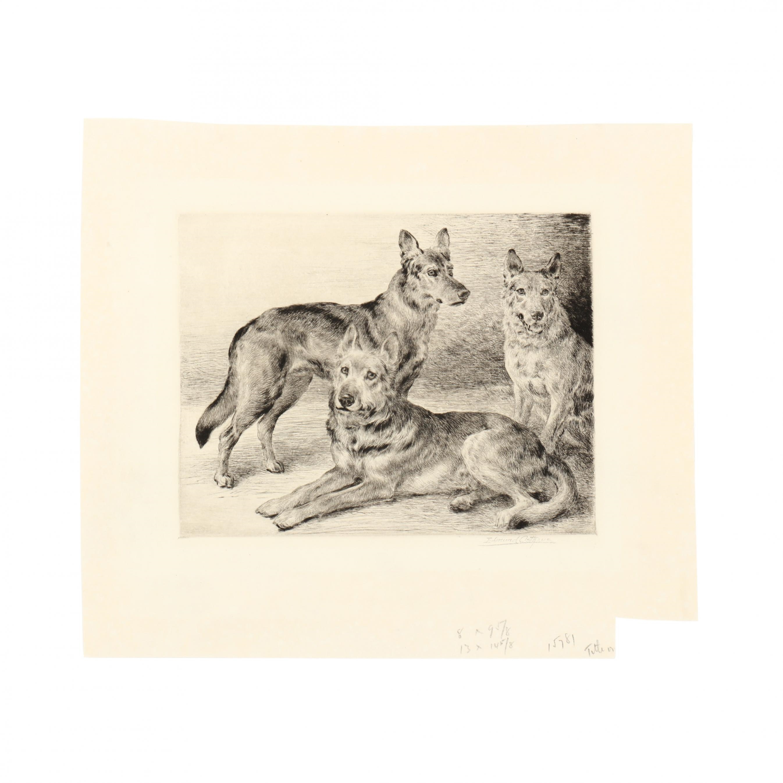 Edmund Henry Osthaus | Four Dog | MutualArt