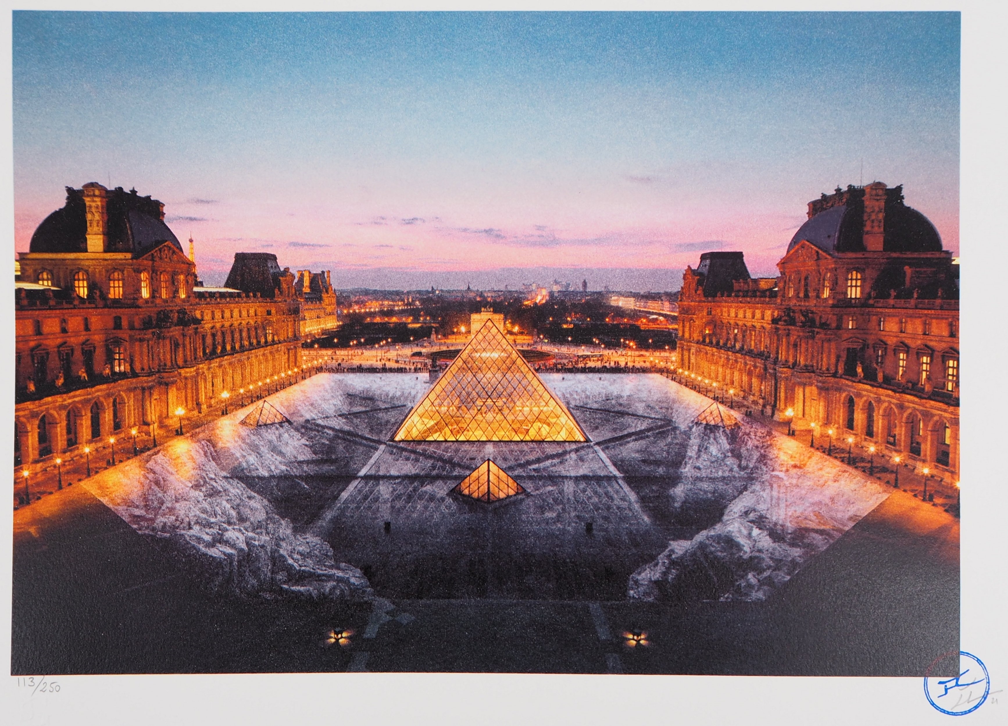 JR | JR au Louvre (2021) | MutualArt