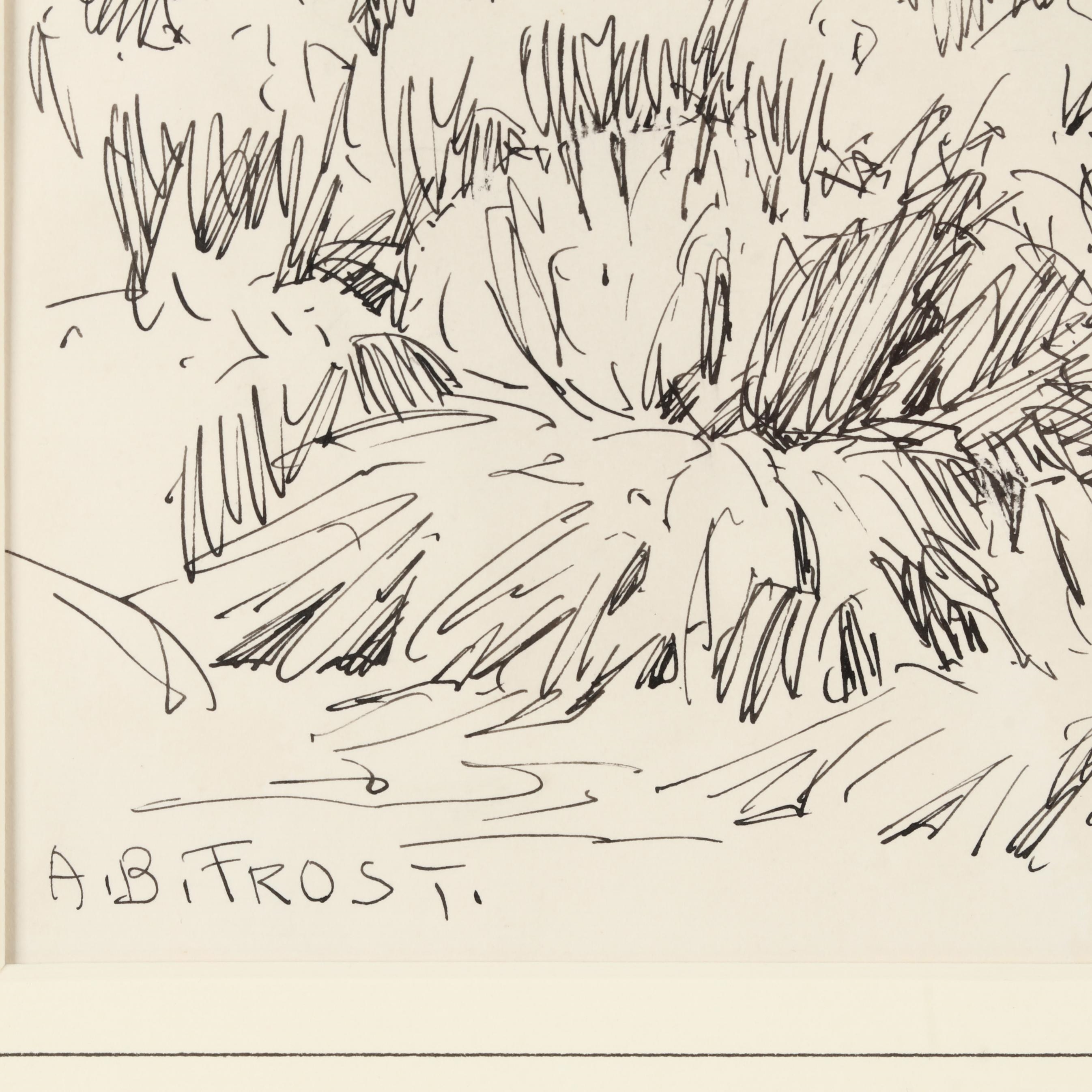 Arthur Burdett Frost | Snipe Shooting | MutualArt