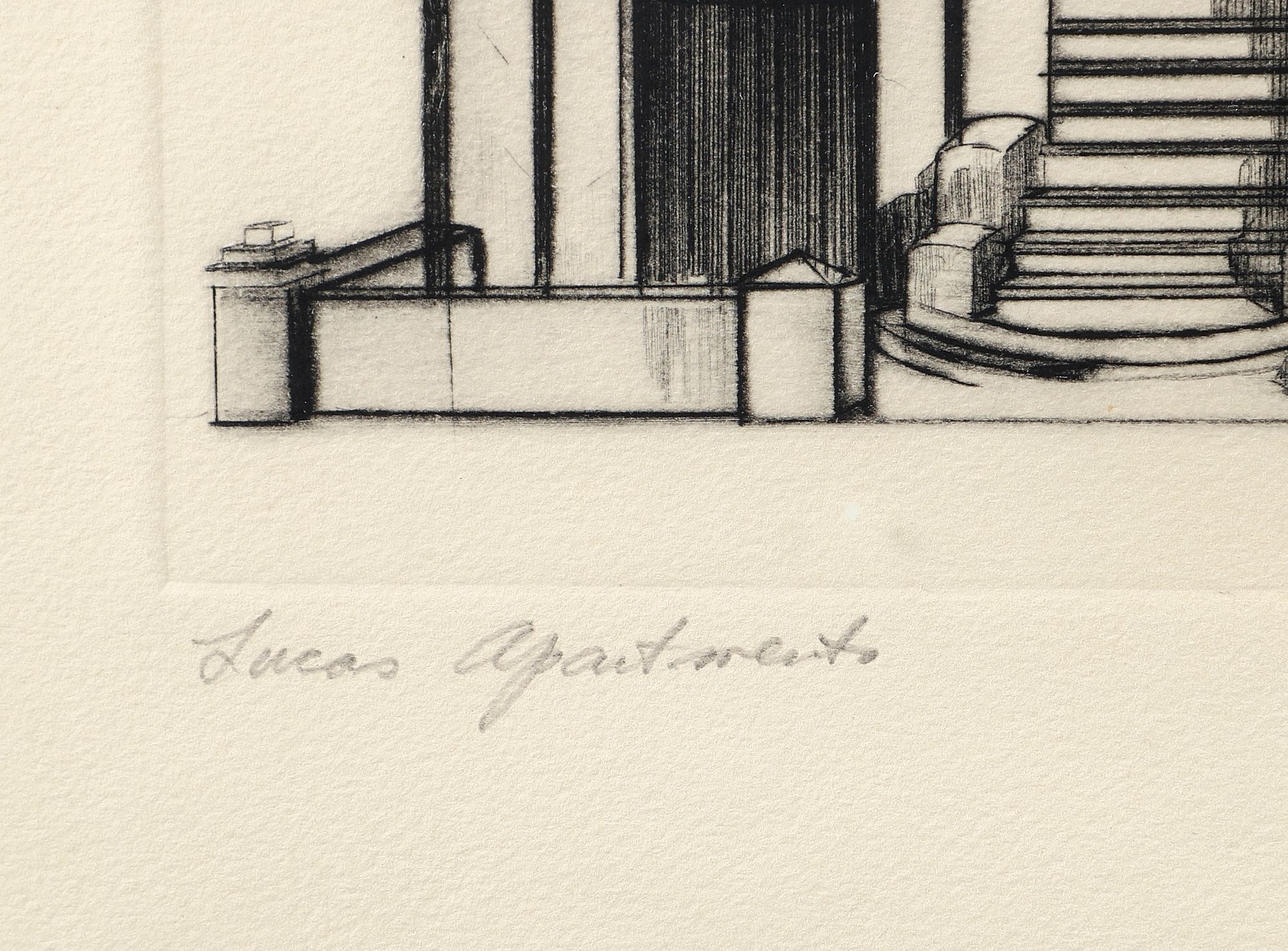 Richard Haas | Lucas Apartments (1972) | MutualArt