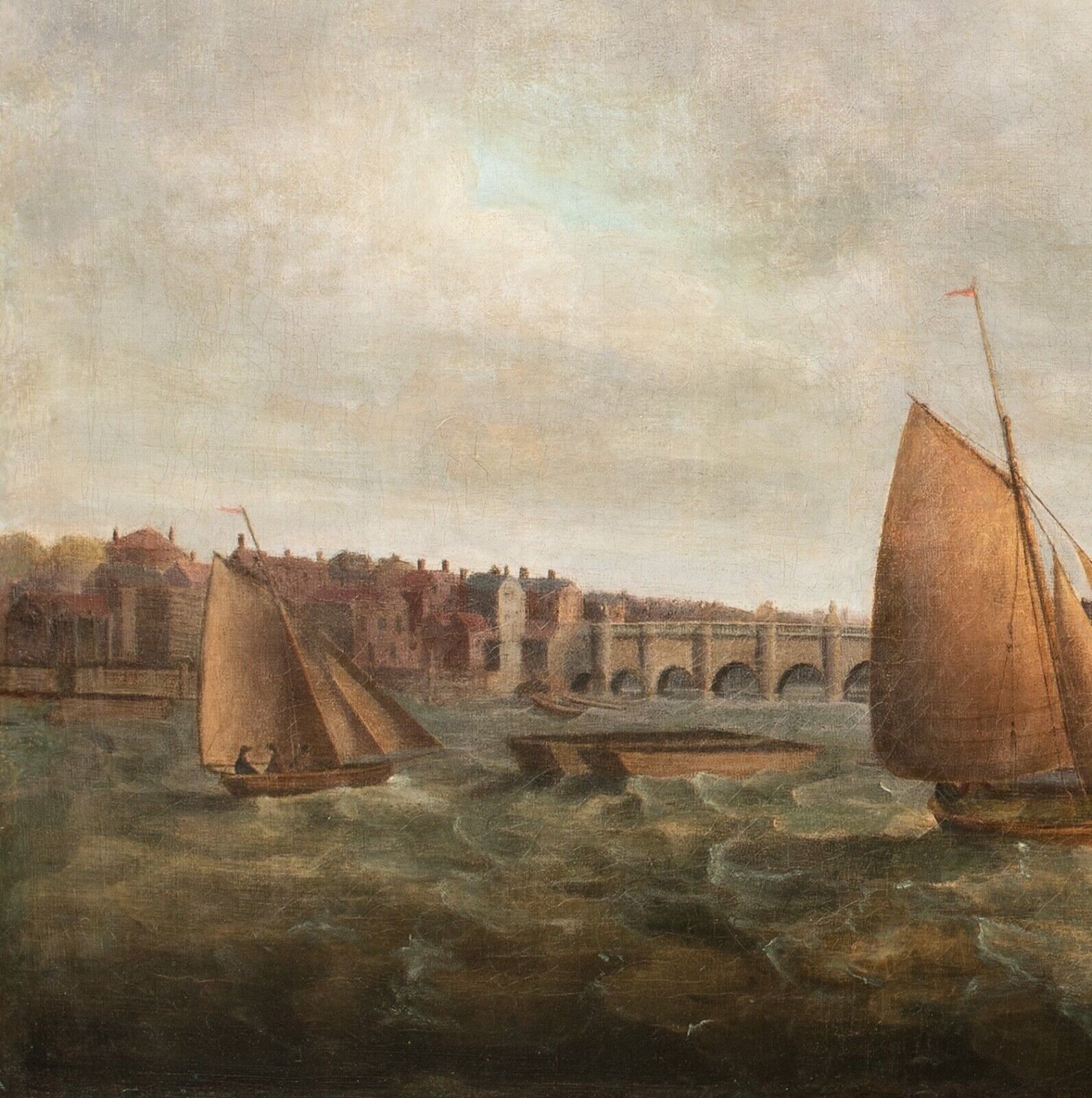 William Marlow | VIEW OF WESTMINSTER OIL PAINTING | MutualArt