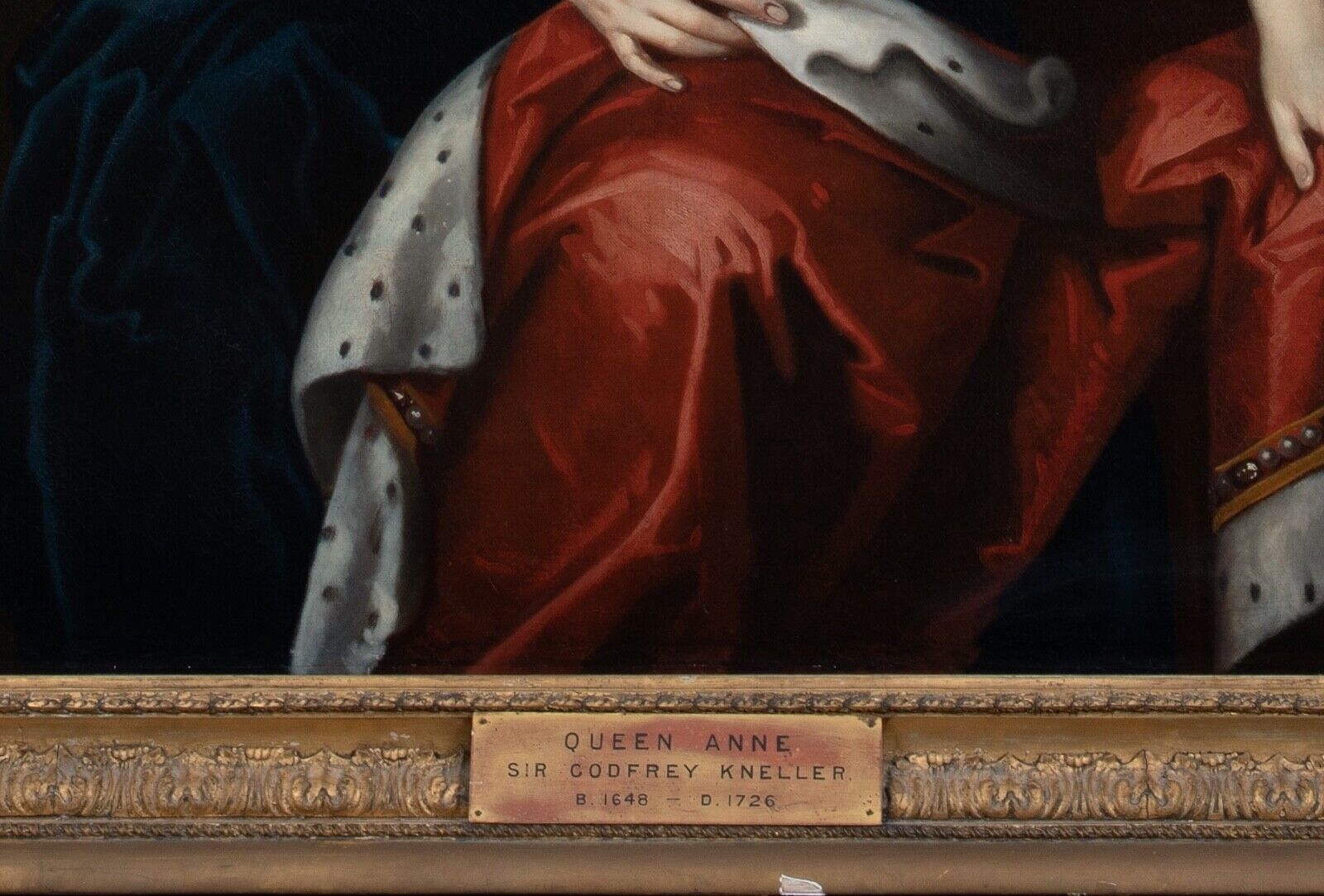 Sir Godfrey Kneller | PORTRAIT OF QUEEN ANNE AS PRINCESS OF DENMARK OIL ...