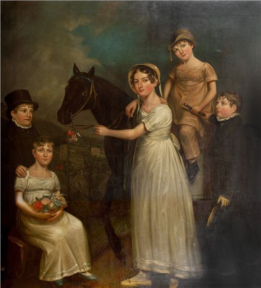 James Hunter | PORTRAIT OF THE FAWCETT CHILDREN OF BRADFORD OIL ...