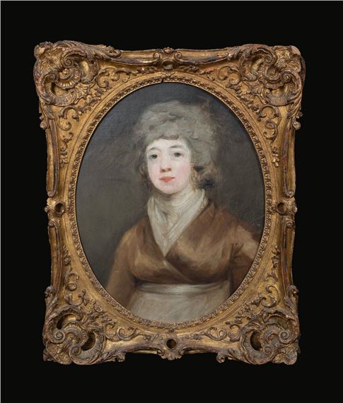 John Hoppner | LADY SOPHIA BURRELL PORTRAIT OIL PAINTING (18th Century ...