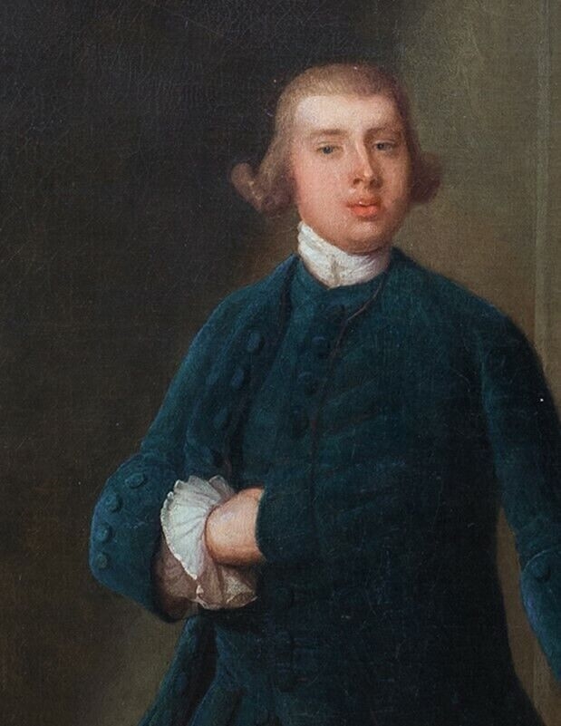 Arthur Devis | PORTRAIT OF HENRY FARINGTON OIL PAINTING (18th Century ...