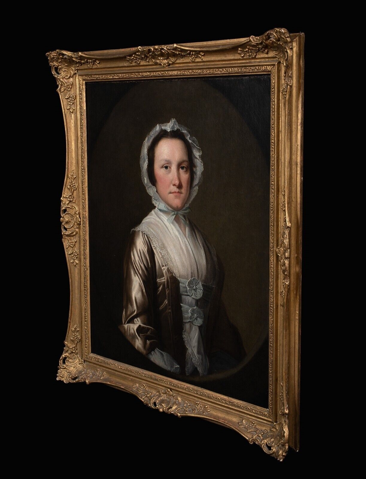 Henry Pickering | PORTRAIT OF LADY MARY OSBORN OIL PAINTING (18th ...