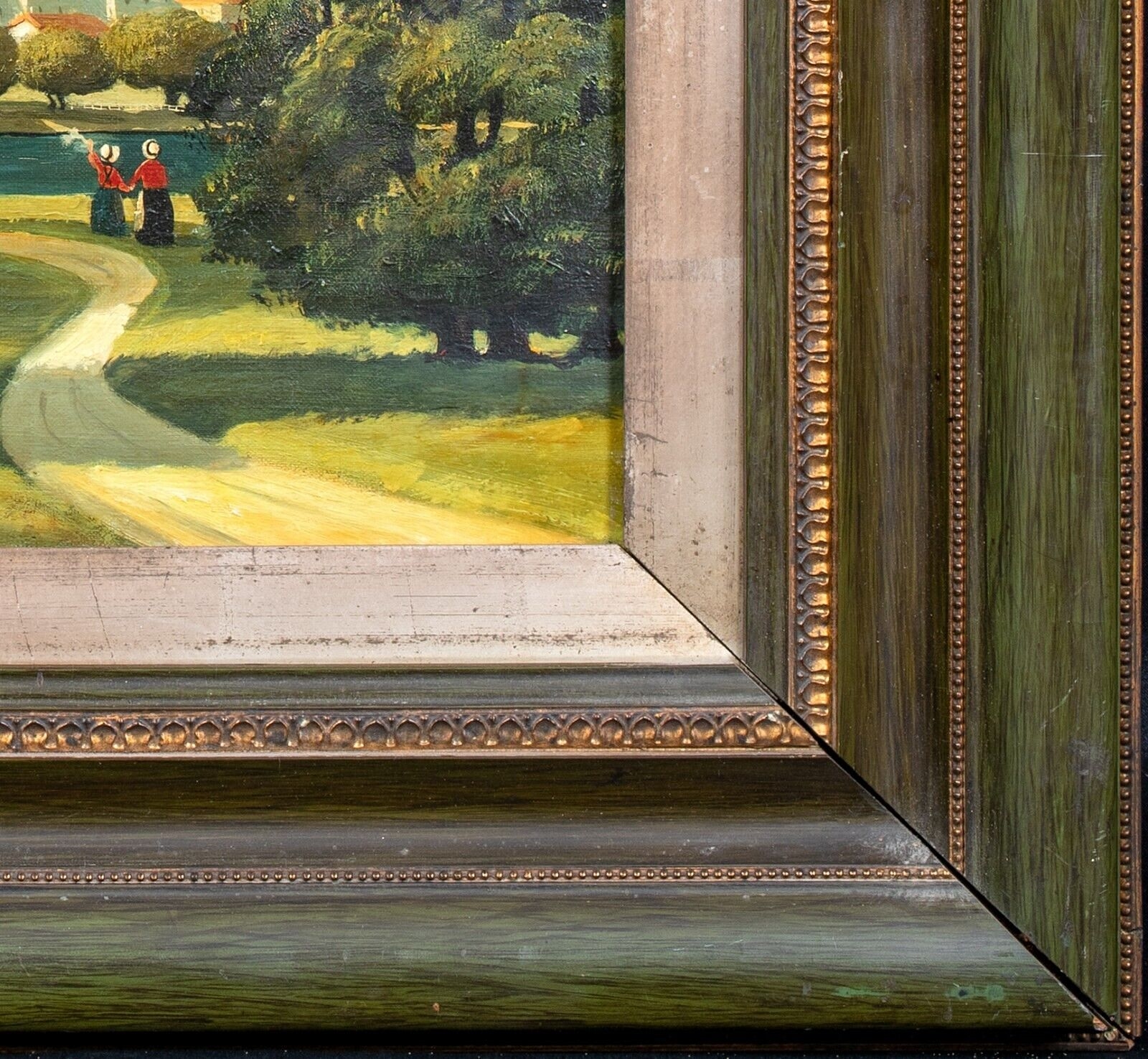 W. H. Newton | VIEW OF A TOWN OIL PAINTING (19th Century) | MutualArt