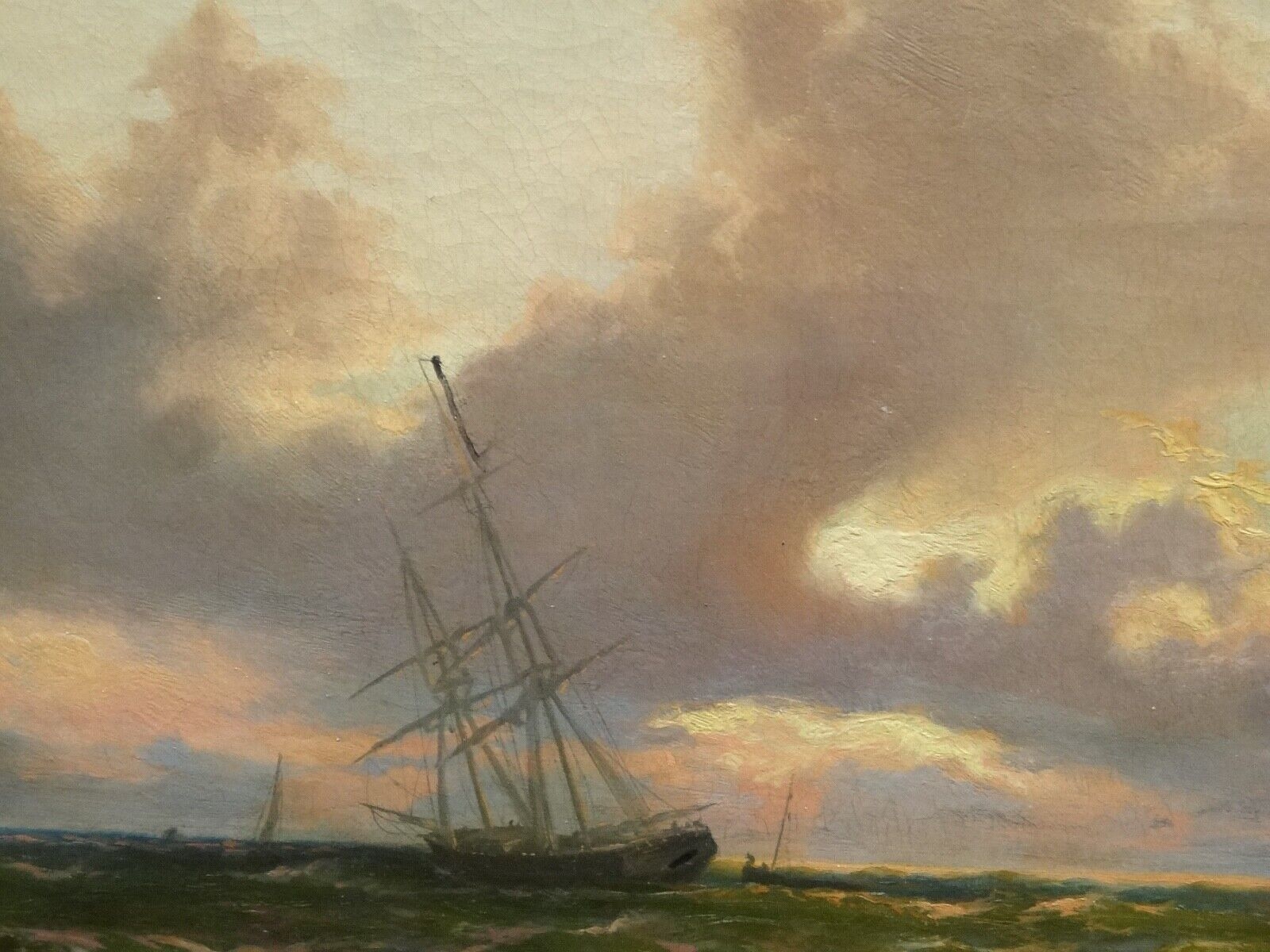 Thomas Rose Miles | EVENING AFTER THE STORM, ISLE OF ARRAN OIL PAINTING ...