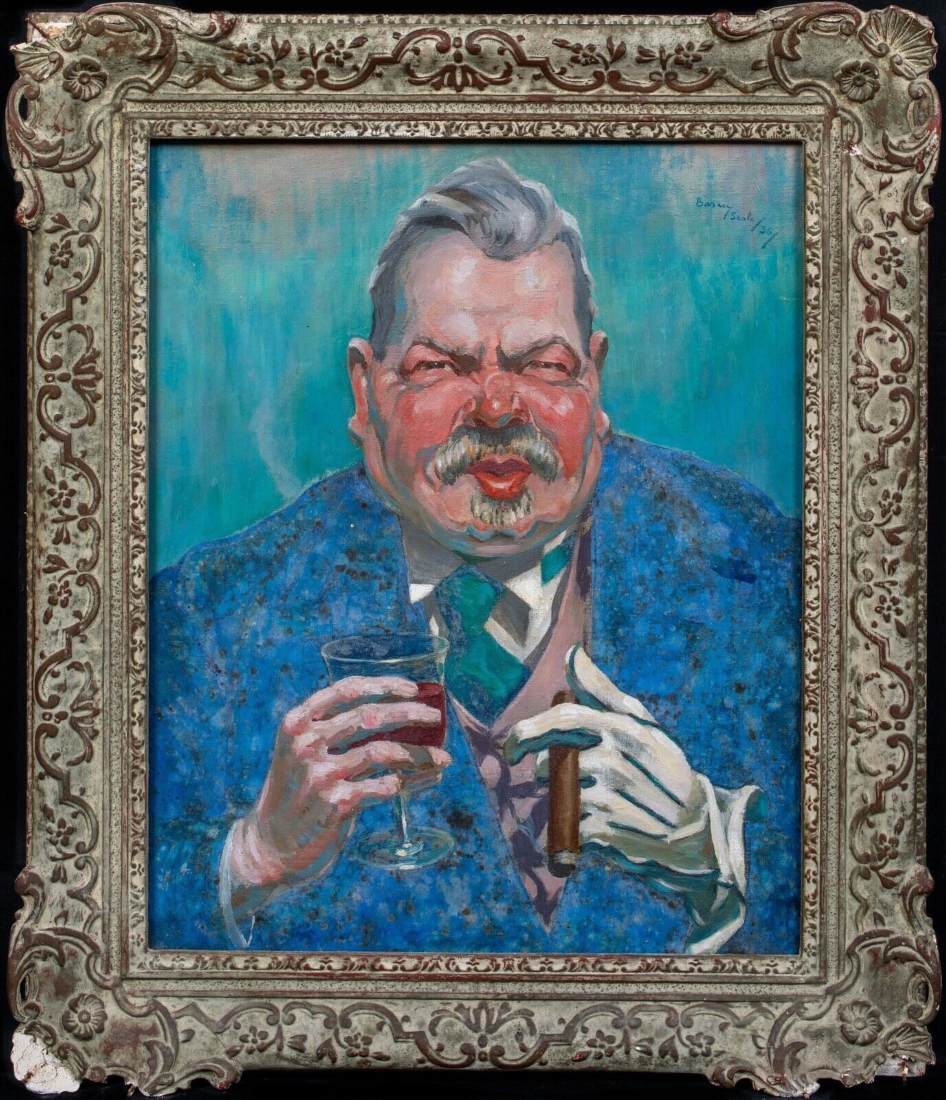 Barney Seale | PORTRAIT OF JOHN GILBERT SEALE | MutualArt