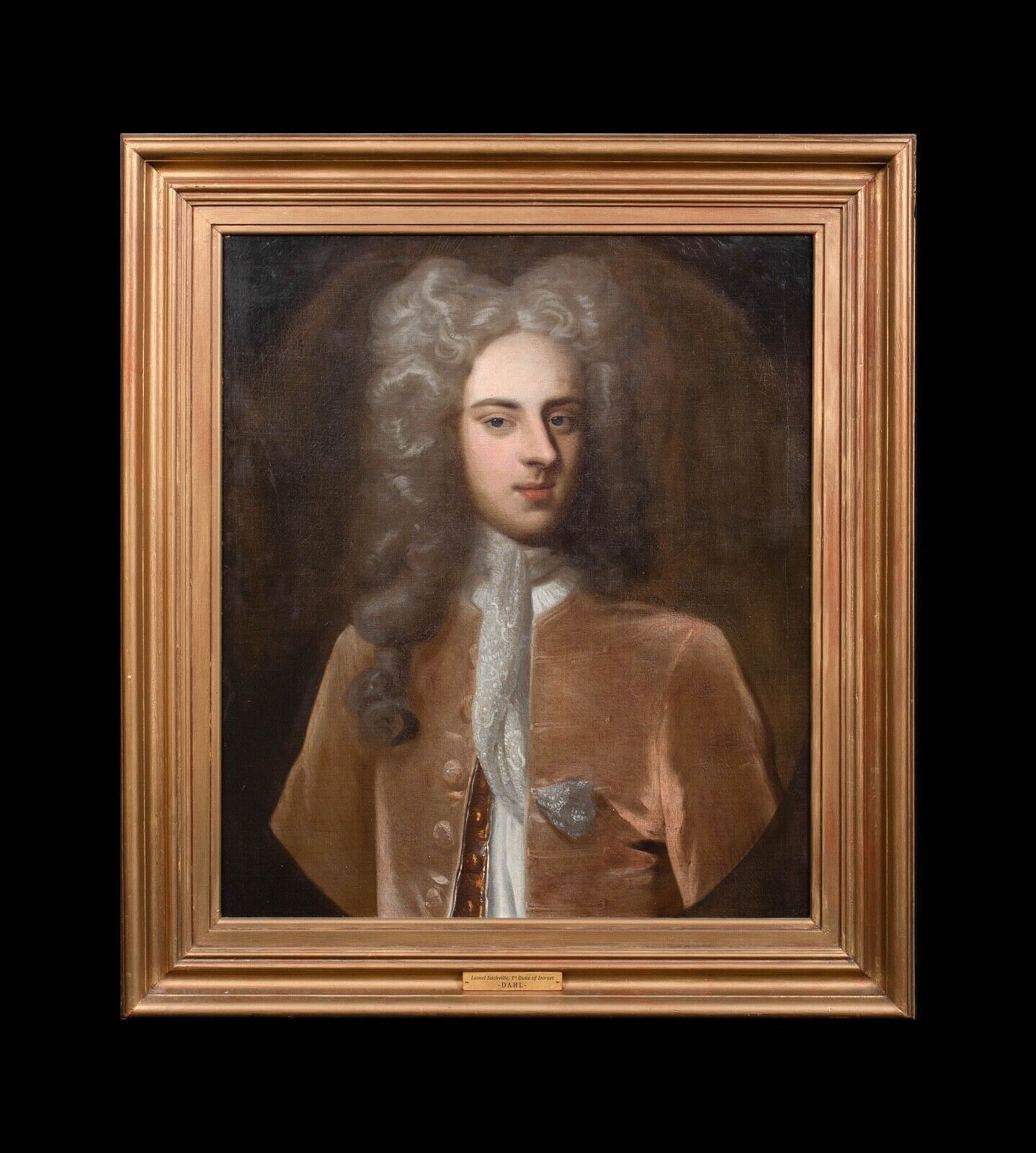 Michael Dahl | PORTRAIT OF LIONEL SACKVILLE OIL PAINTING (18th Century ...