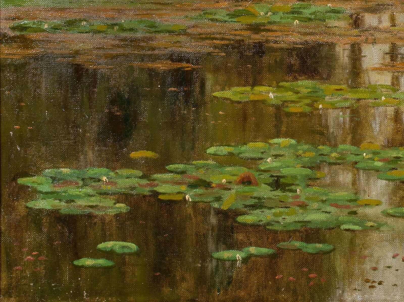 Herbert Alker Tripp | THE LILY POND OIL PAINTING (20th Century) | MutualArt