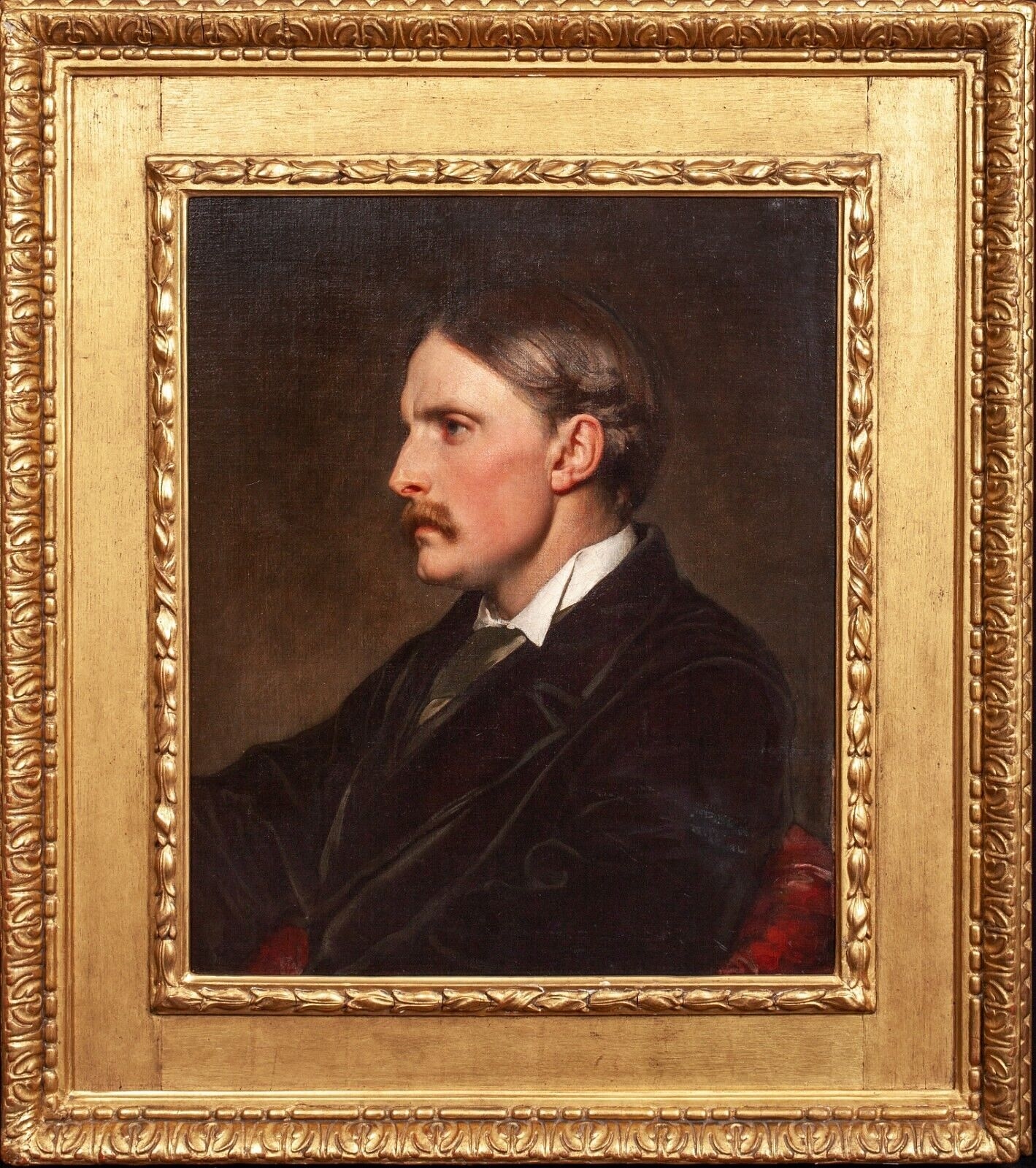 Frederic Leighton | PORTRAIT OF HENRY EVANS GORDON OIL PAINTING (19th ...
