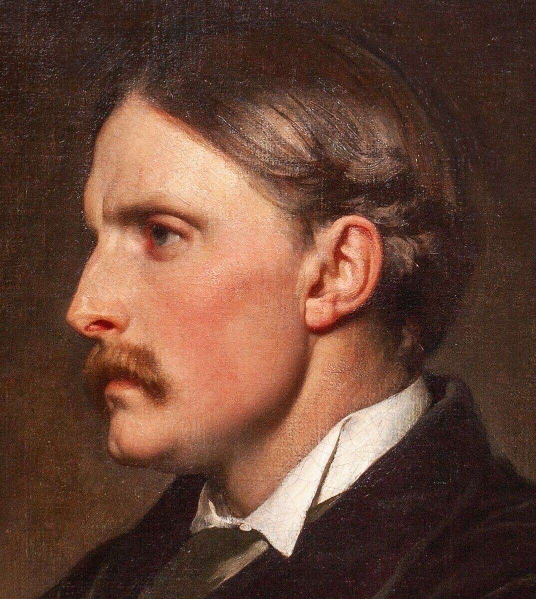 Frederic Leighton | PORTRAIT OF HENRY EVANS GORDON OIL PAINTING (19th ...