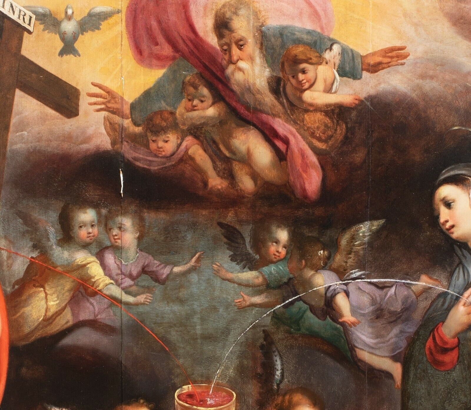 Flemish School, 16th Century | THE BLOOD OF CHRIST AND THE MILK OF THE MADONNA OIL PAINTING ...