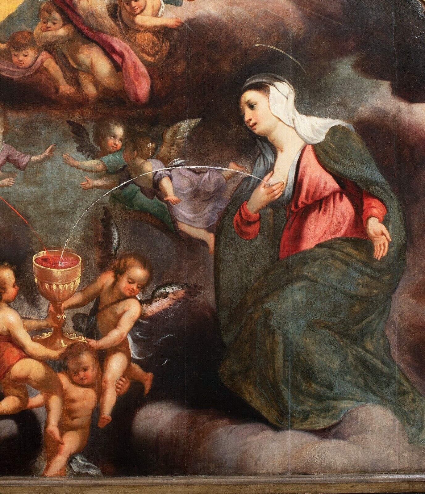 Flemish School, 16th Century | THE BLOOD OF CHRIST AND THE MILK OF THE MADONNA OIL PAINTING ...