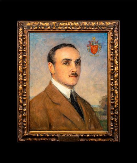 Charles Buchel | PORTRAIT OF CAPTAIN ARTHUR CAPELL OIL PAINTING (20th ...