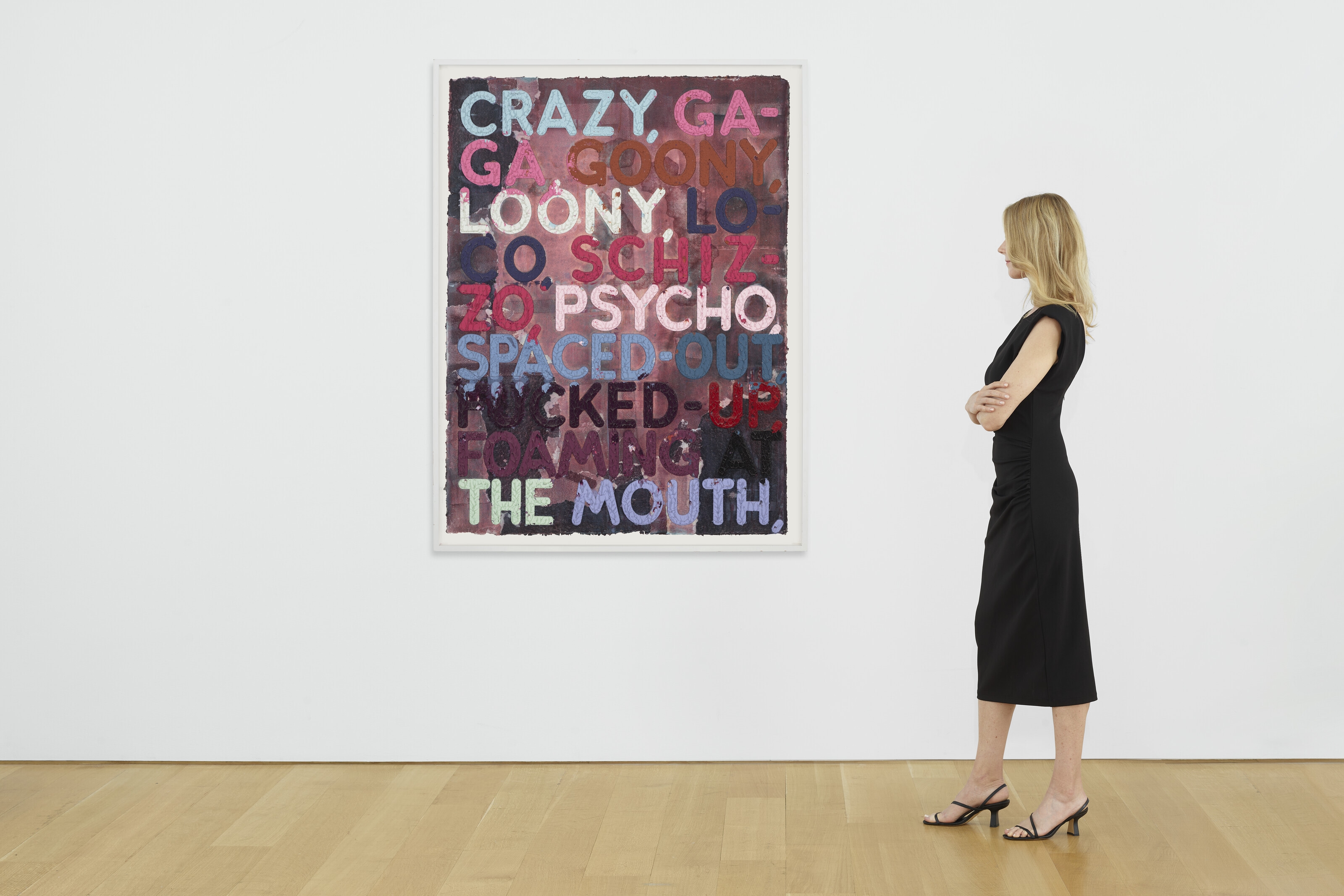 Mel Bochner | Crazy (2010) | MutualArt