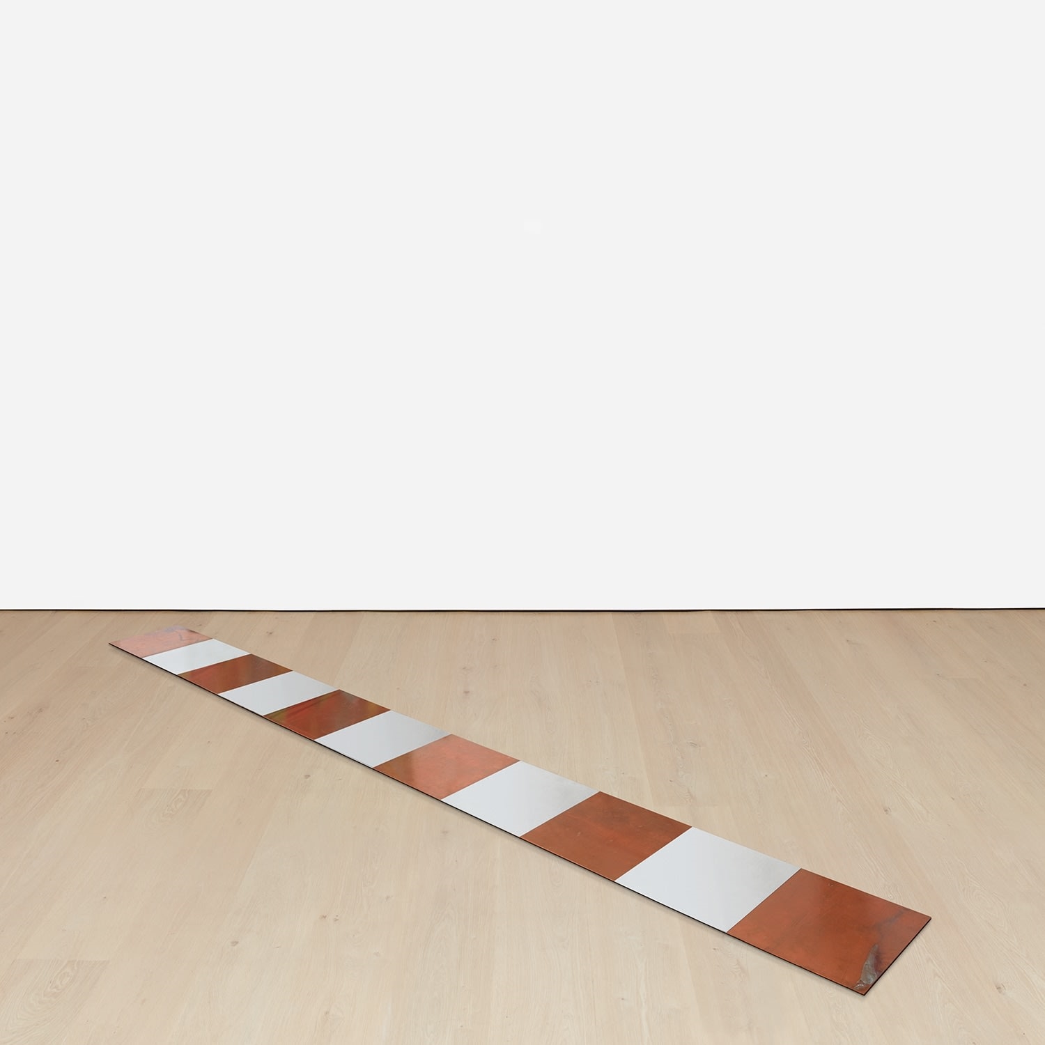 Carl Andre | 6 CuAl LINE (2005) | MutualArt