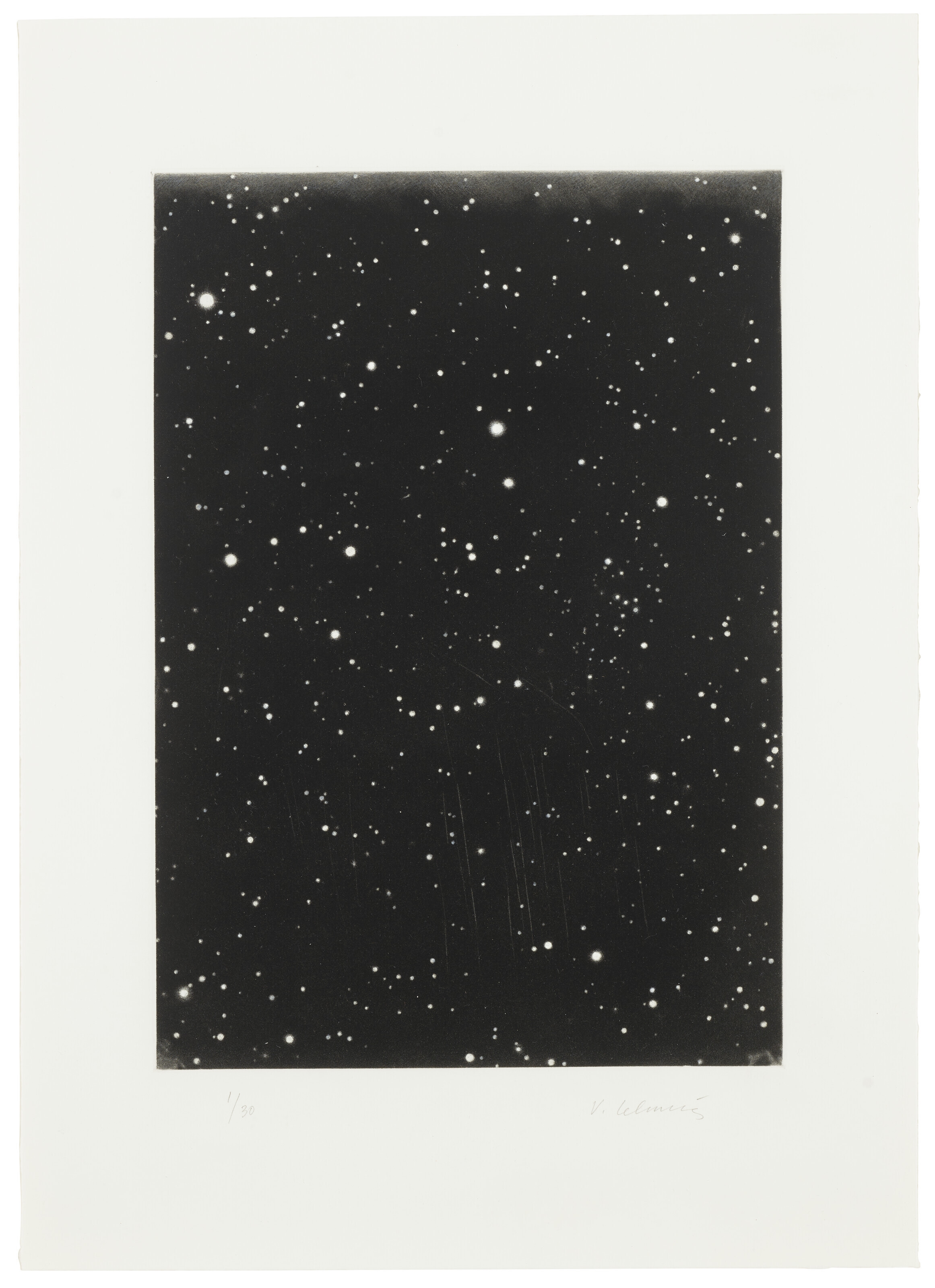 Vija Celmins | Dark Galaxy (2010) | MutualArt