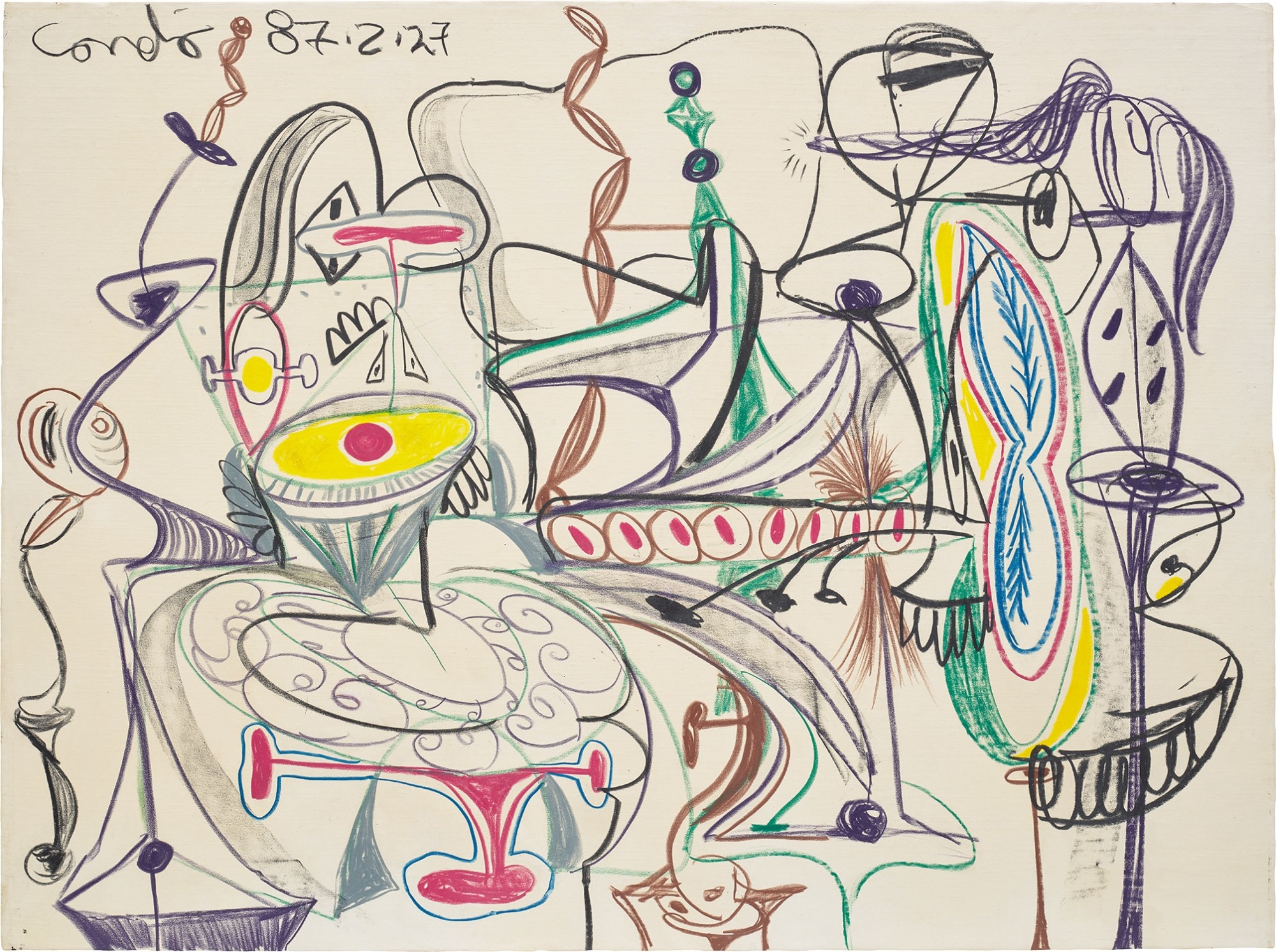 George Condo | Untitled (1987) | MutualArt