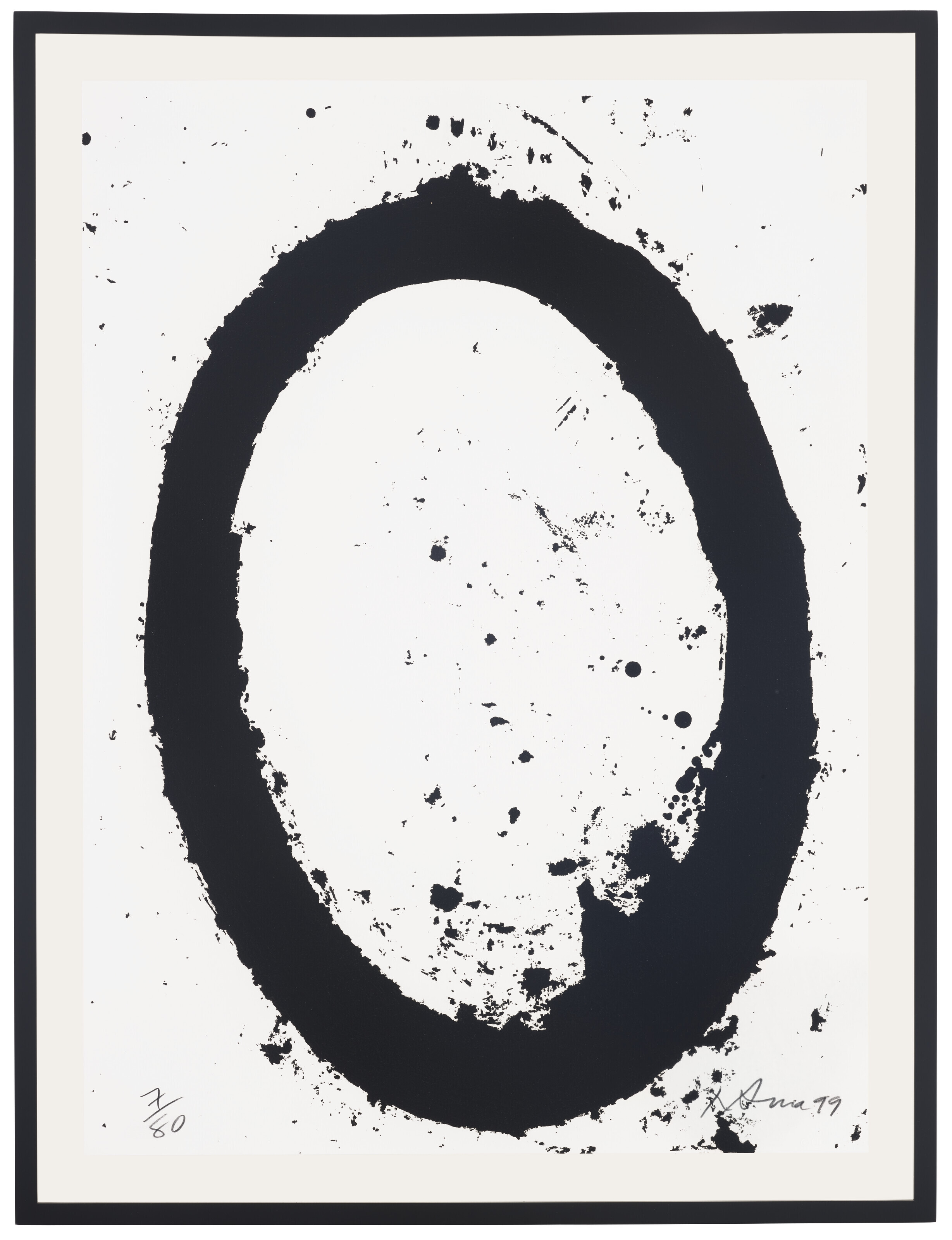 Richard Serra | MOCA Print, from the MoCa Portfolio (1999) | MutualArt