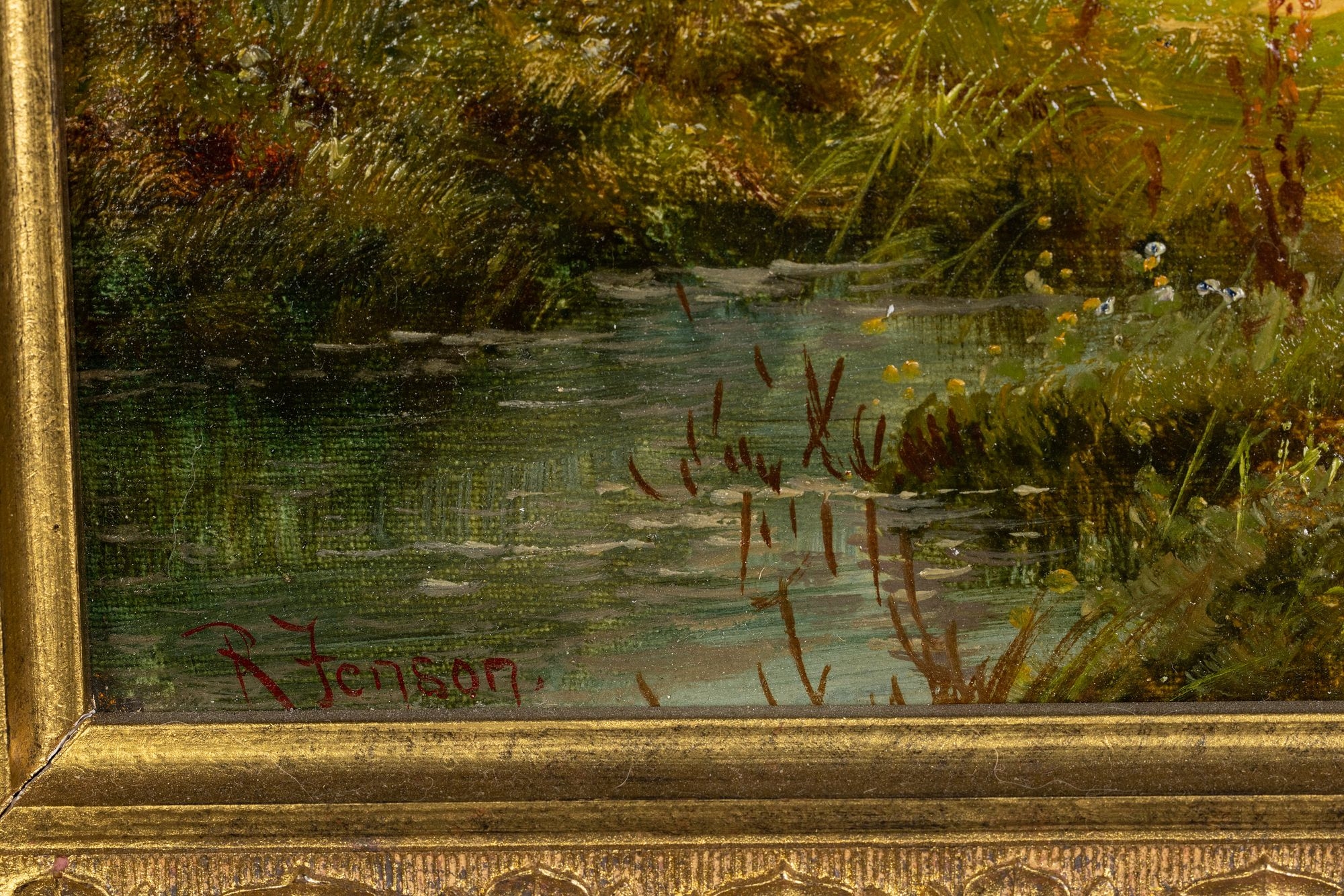 Robert Fenson | Returning Home at Sunset | MutualArt