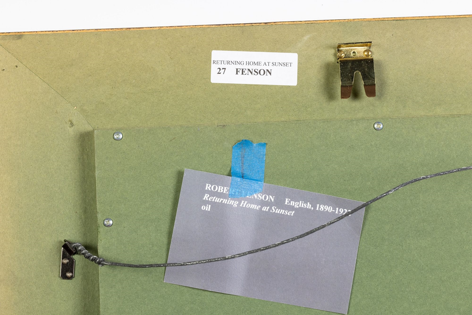 Robert Fenson | Returning Home at Sunset | MutualArt