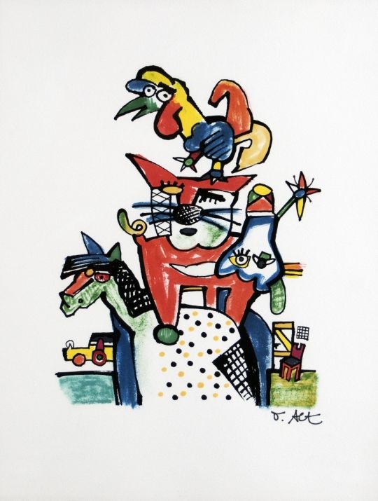 Otmar Alt | Alt, Otmar: Die Bremer Stadtmusikanten (1940) | MutualArt