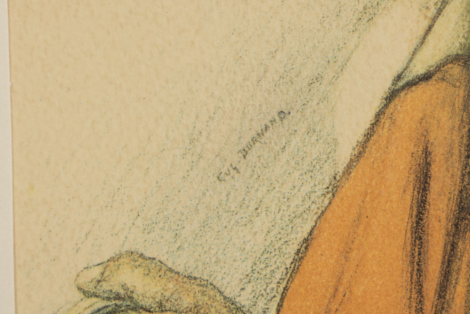 Eugene Burnand | Portrait of Mohamed Osman from Oran (1133) | MutualArt