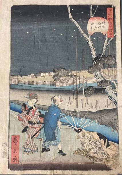 Utagawa Hirokage | EDO MEISHO DOKE ZUKUSHI (1860) | MutualArt