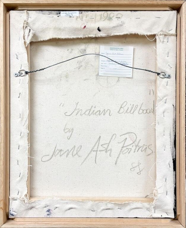 Jane Ash Poitras | Indian Billboard (1951) | MutualArt