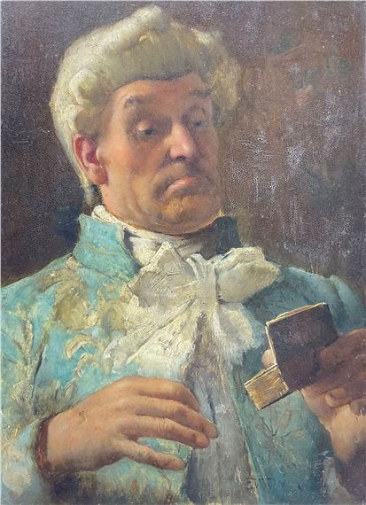 Frederick William Davis | A Pinch of Snuff | MutualArt