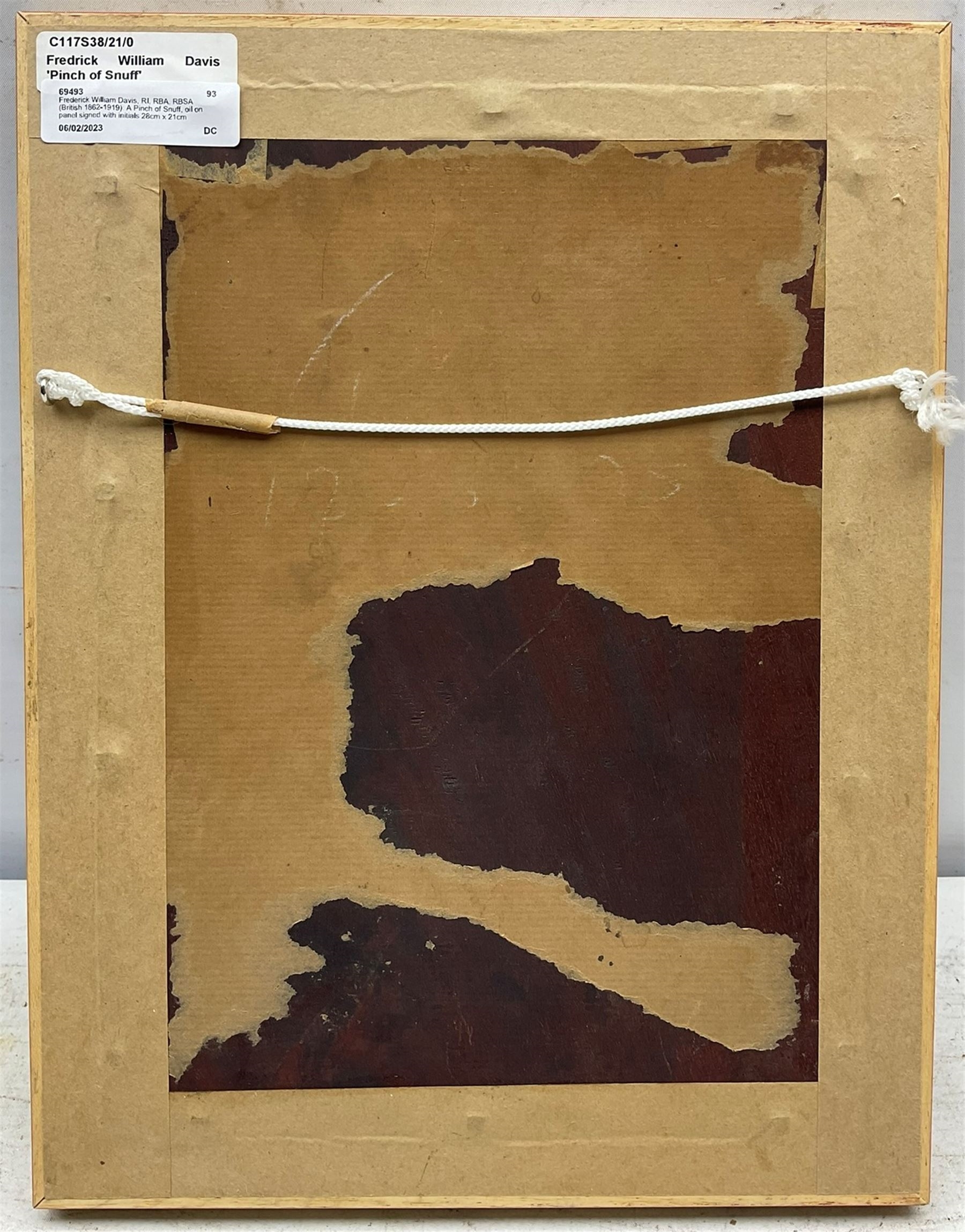 Frederick William Davis | A Pinch of Snuff | MutualArt