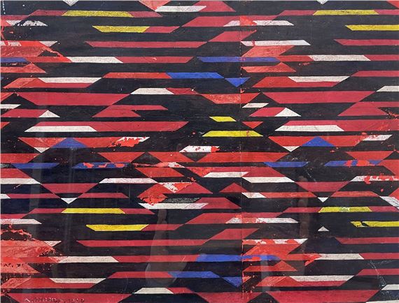 Ljubov Popova | Abstract Design (1920) | MutualArt