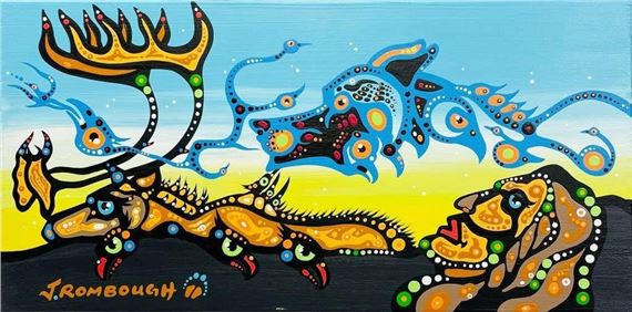 John Rombough | Barrenland Dreams Awaken II (20th Century) | MutualArt