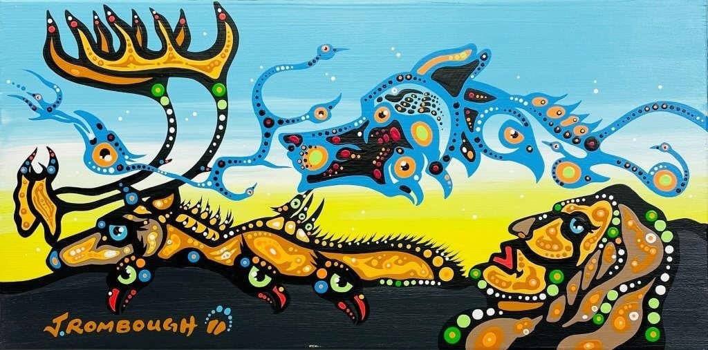 John Rombough | Barrenland Dreams Awaken II (20th Century) | MutualArt